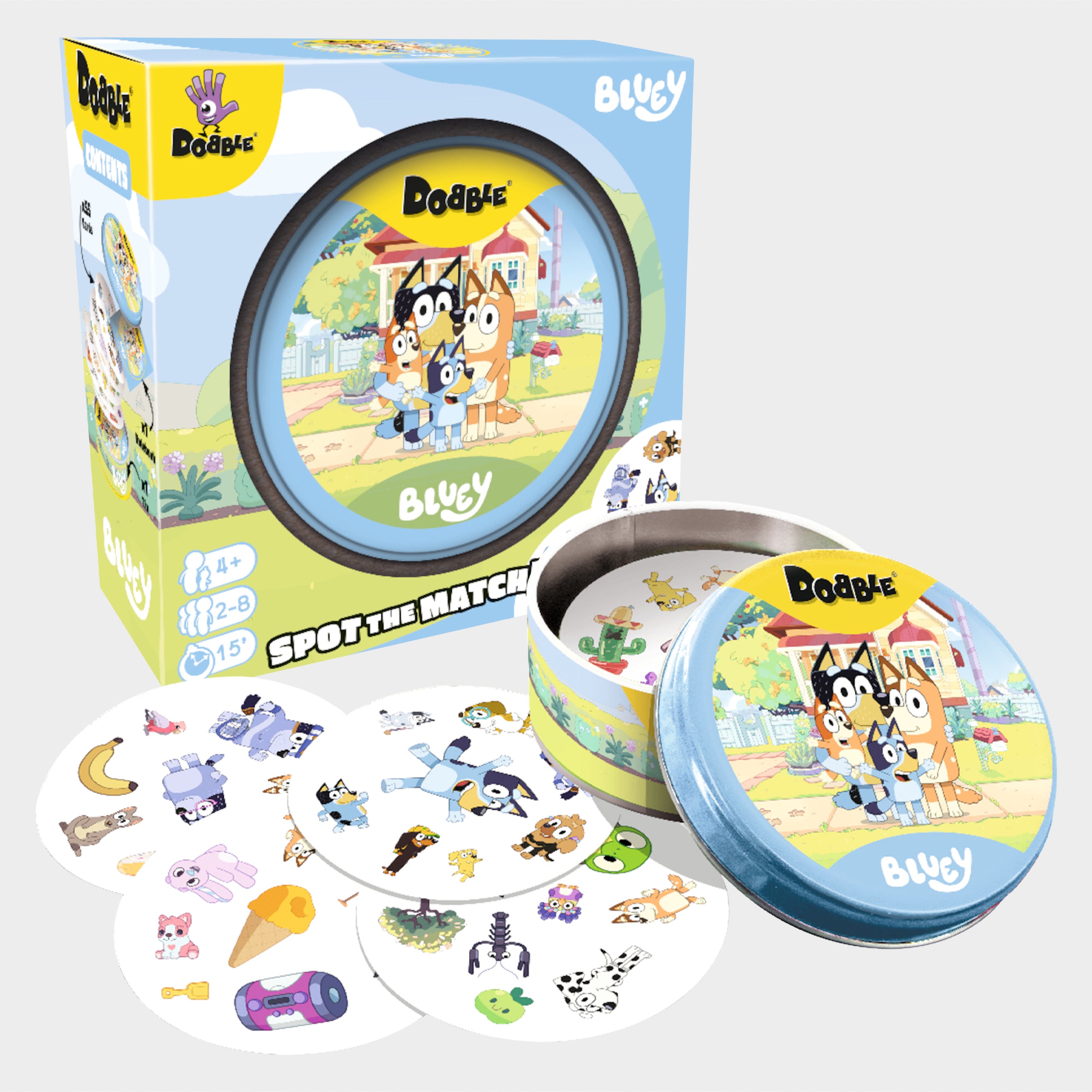 Bluey Dobble | Bluey Board Game For Kids | Bluey And Bingo Kids Game ...