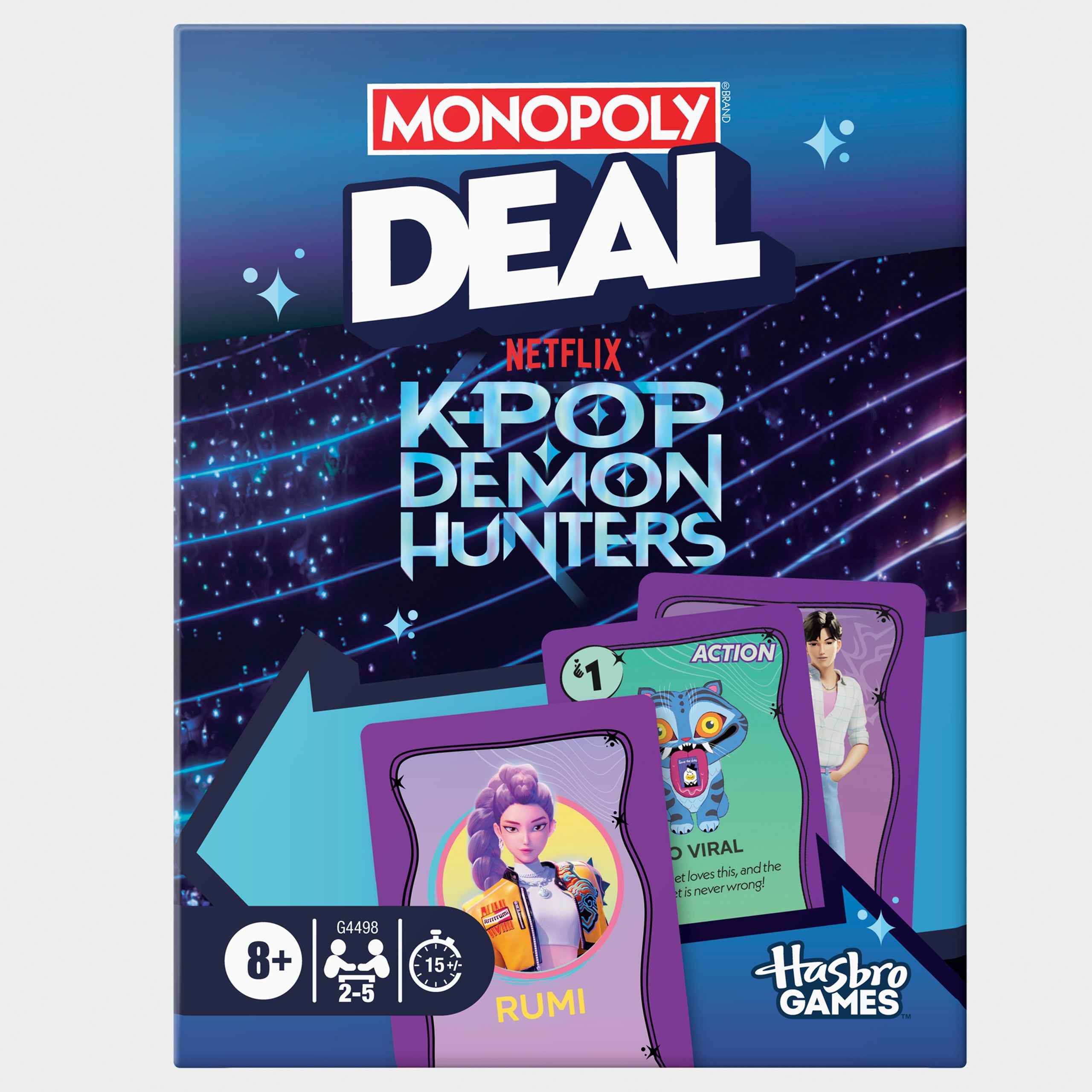 KPop Demon Hunters Monopoly Deal Game – Character.com