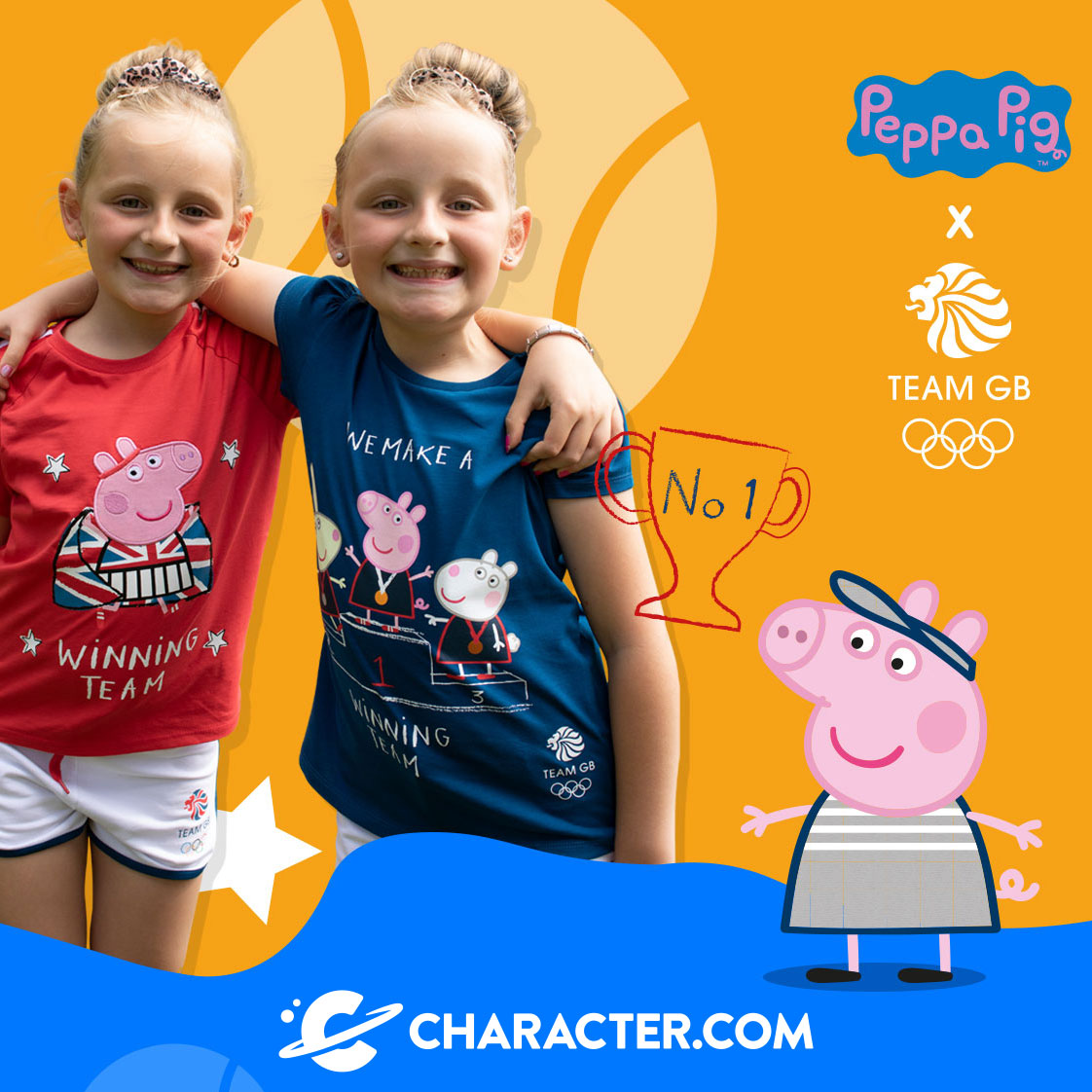 Peppa Pig x Team GB launches! – Character.com