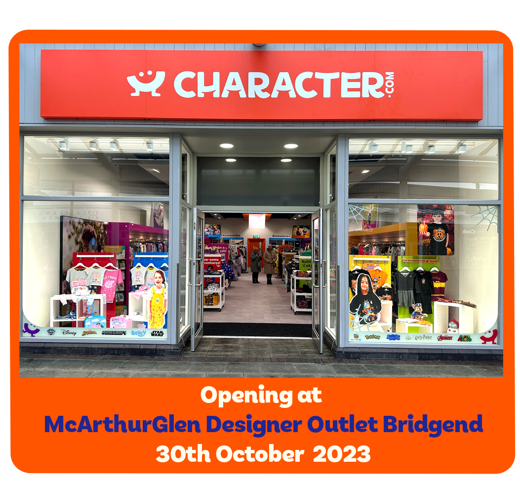 Brand NEW Store Opening 30th October 2023 – Character.com