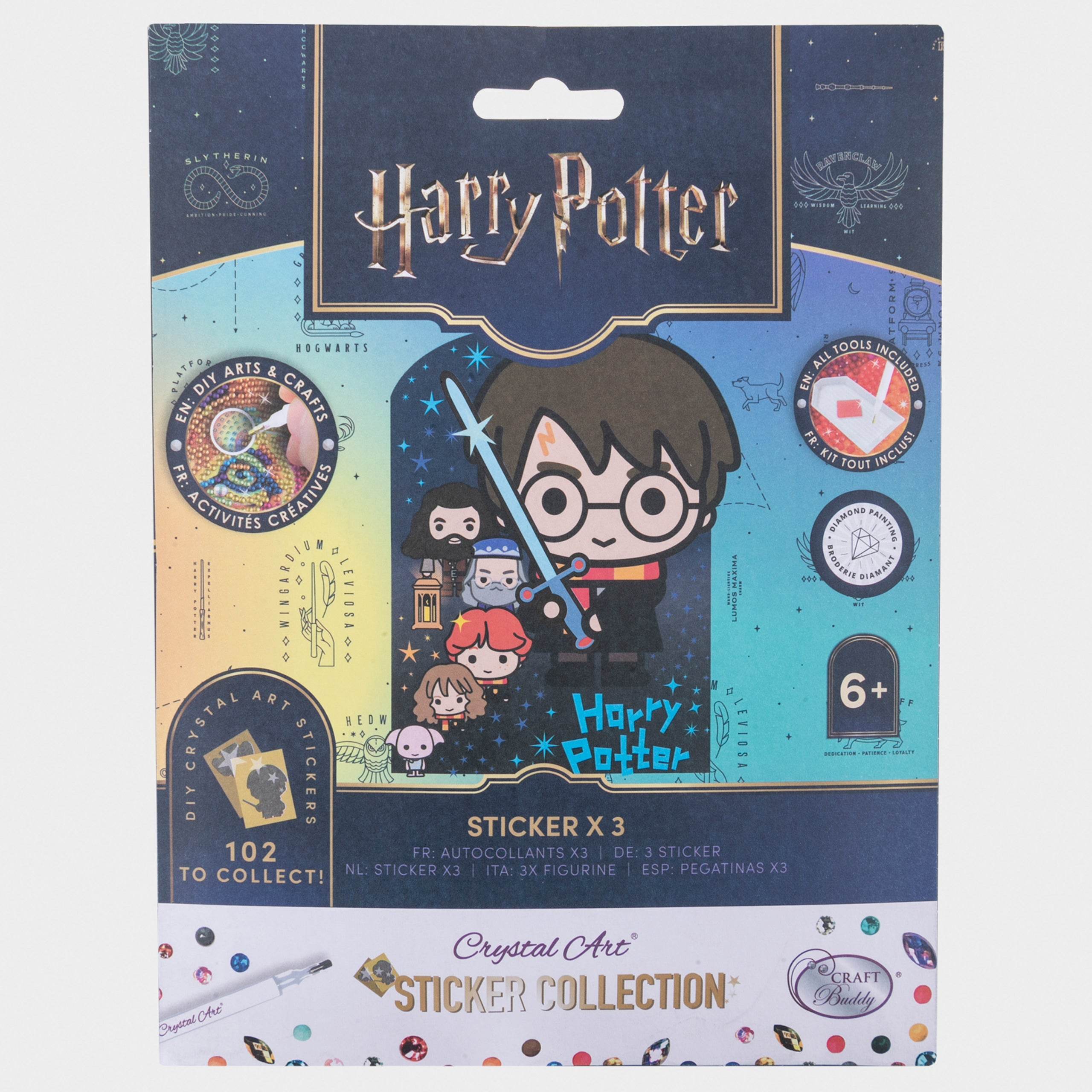 Harry Potter Crystal Art | Official Sticker Collection | Character.com