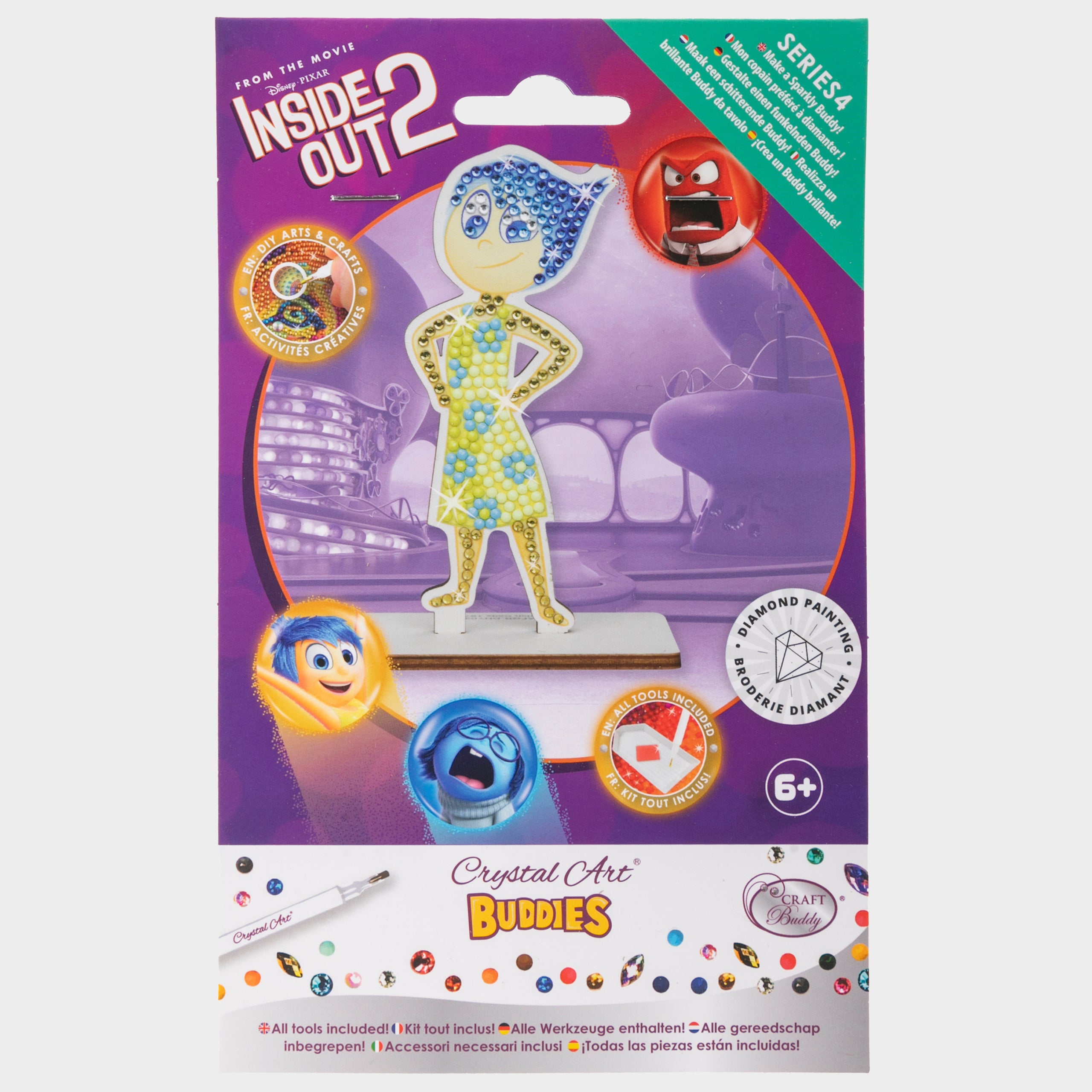 Disney Inside Out Joy Crystal Art Buddy | Disney Gifts For Girls ...