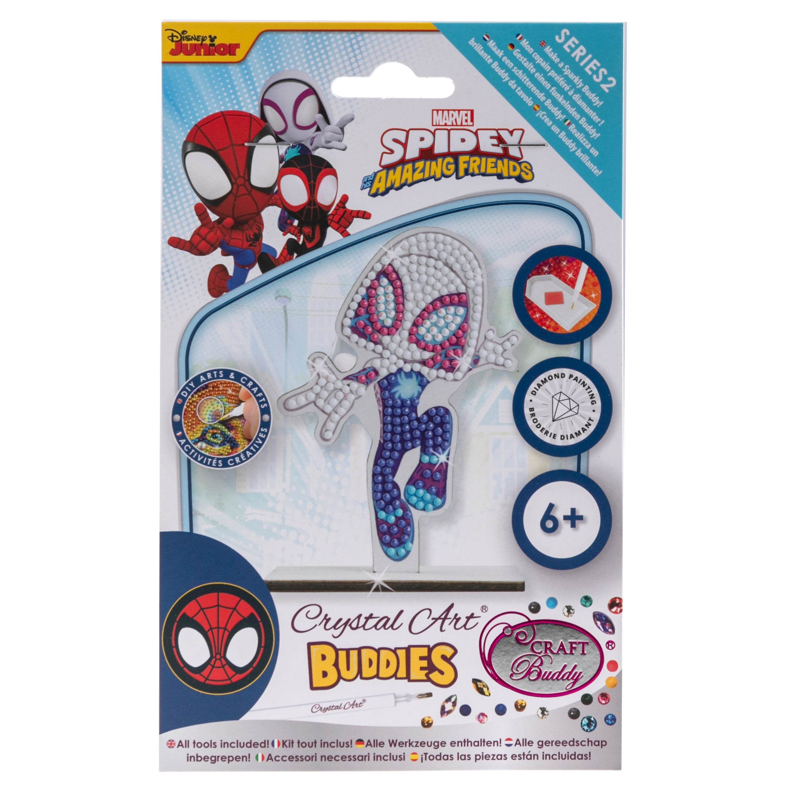 Ghost Spider Marvel Crystal Art Buddy – Character.com