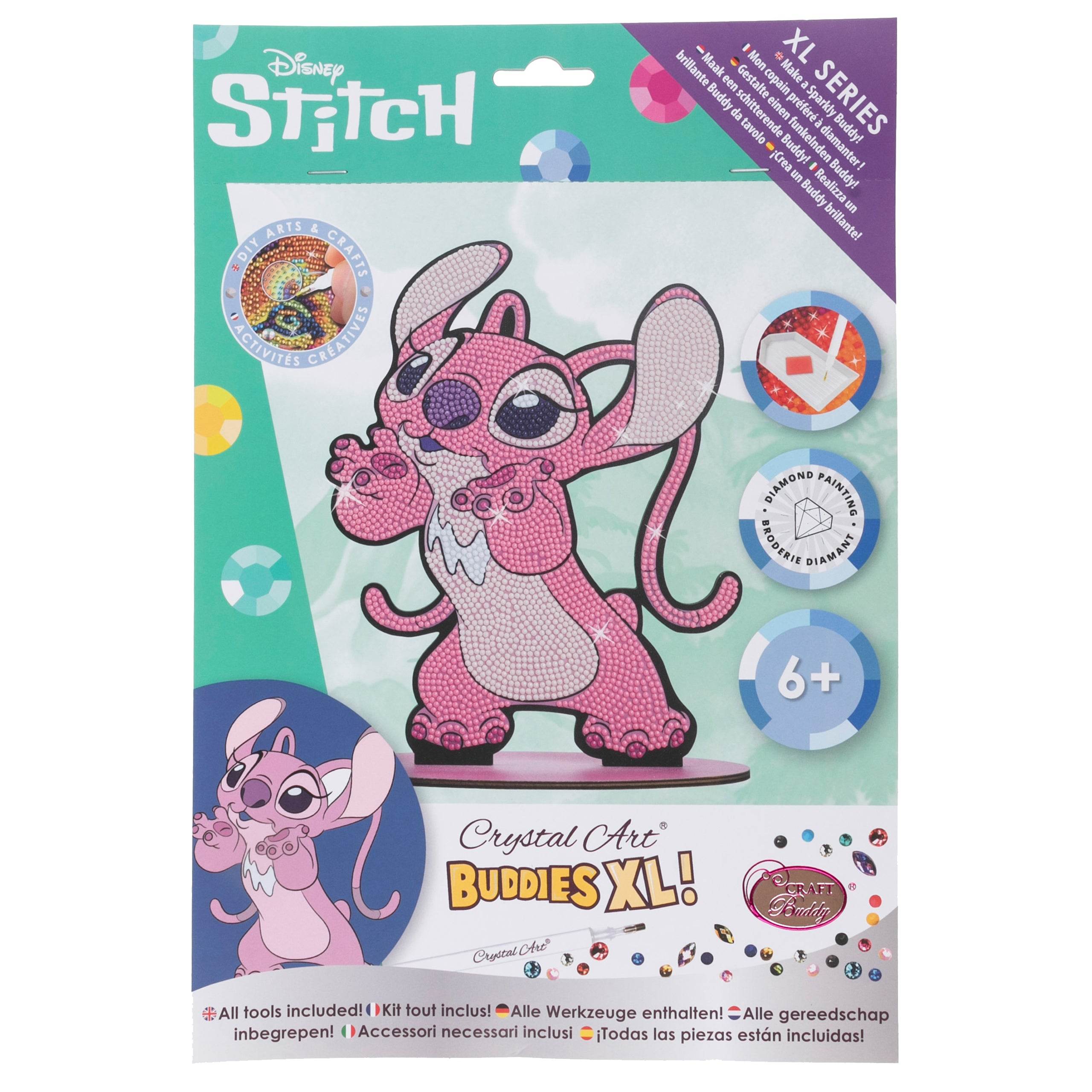 Angel Disney Crystal Art Buddy XL | Crafts | Official Crystal Art ...