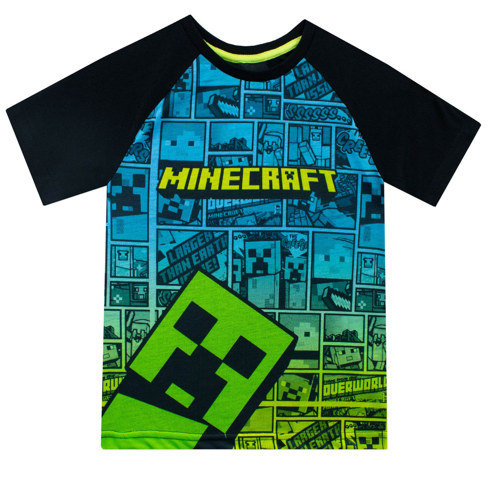 Minecraft Pyjamas | Creeper Boys Pyjamas | Boys PJs | Character.com