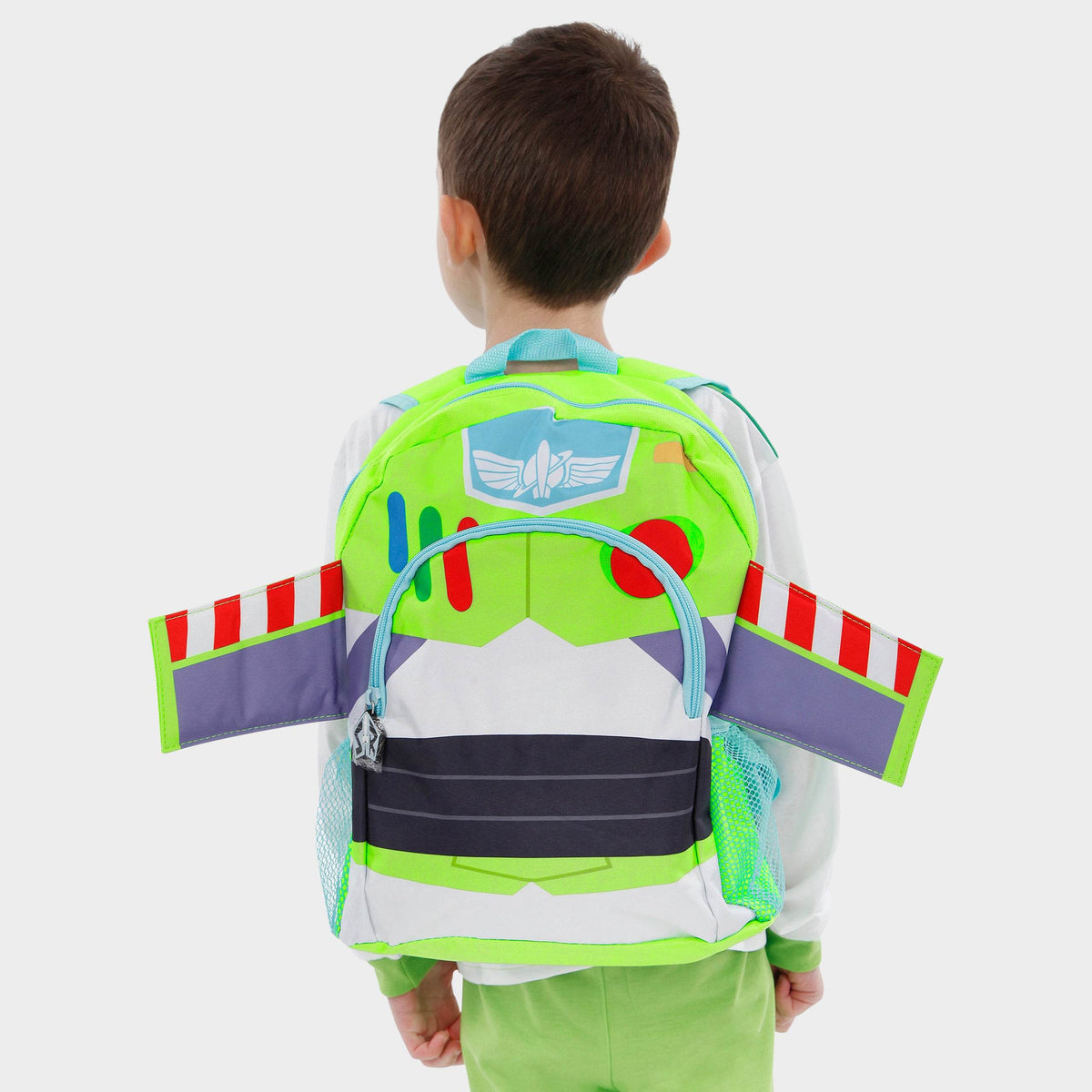 Toy Story Buzz Lightyear Backpack | 3D Wings | Pixar Spaceship Bag ...