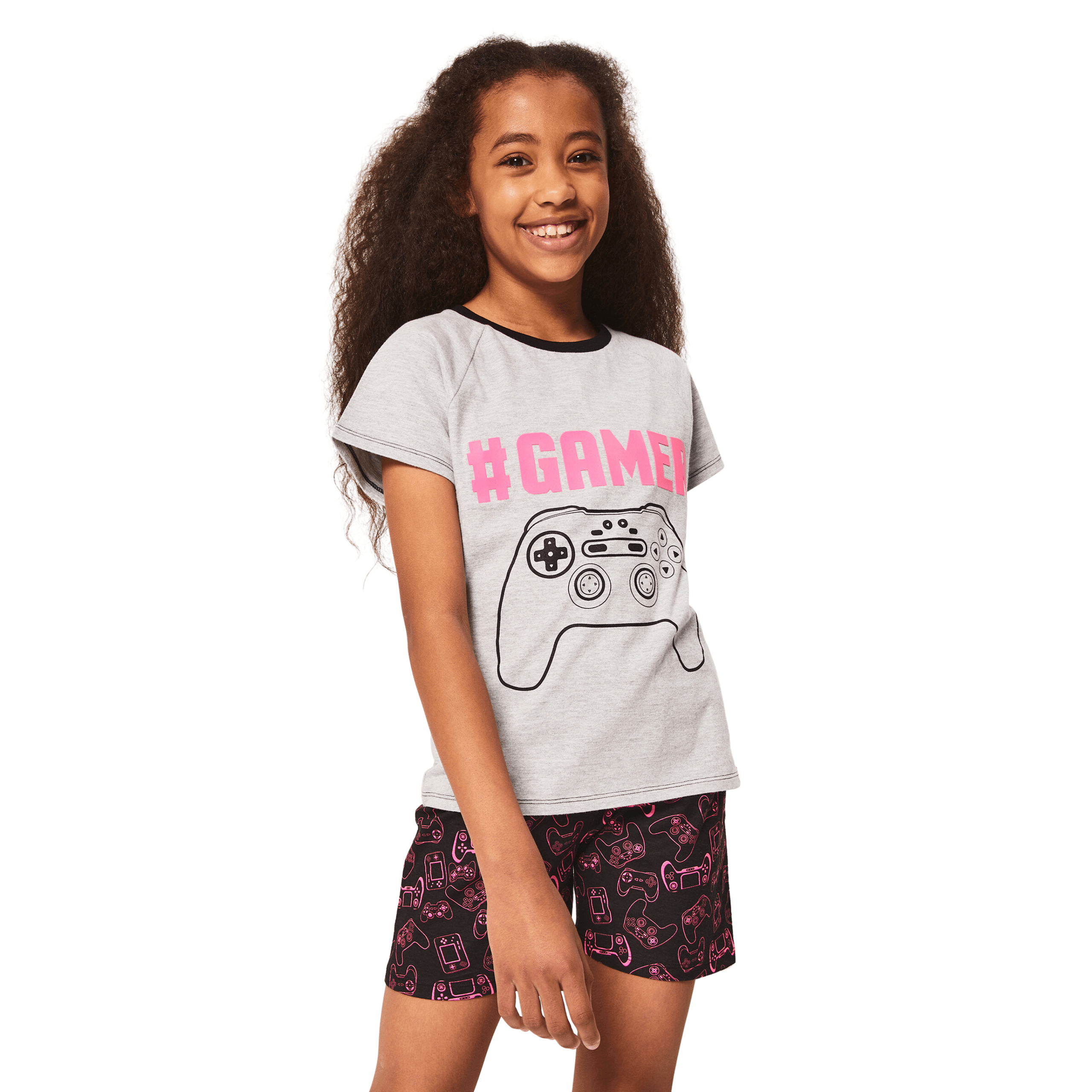 Harry Bear Girls #Gamer Short Pyjamas – Character.com