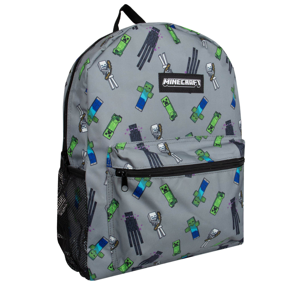 Minecraft Backpack Set | Creeper Boys Backpack | Character.com