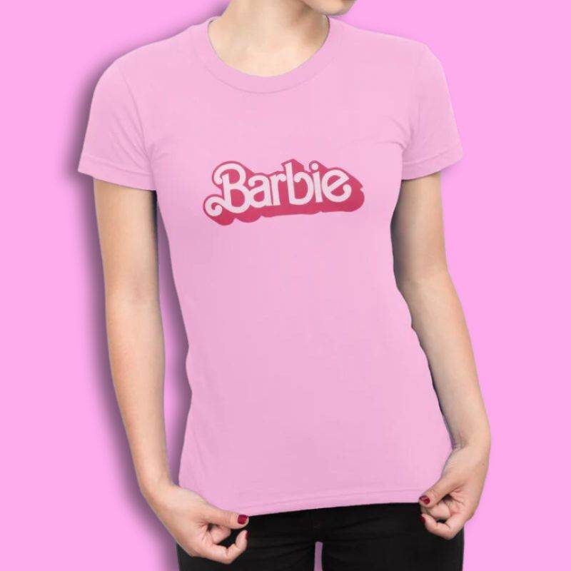 Barbie Logo T-Shirt | Womens | Official Character.com Merchandise