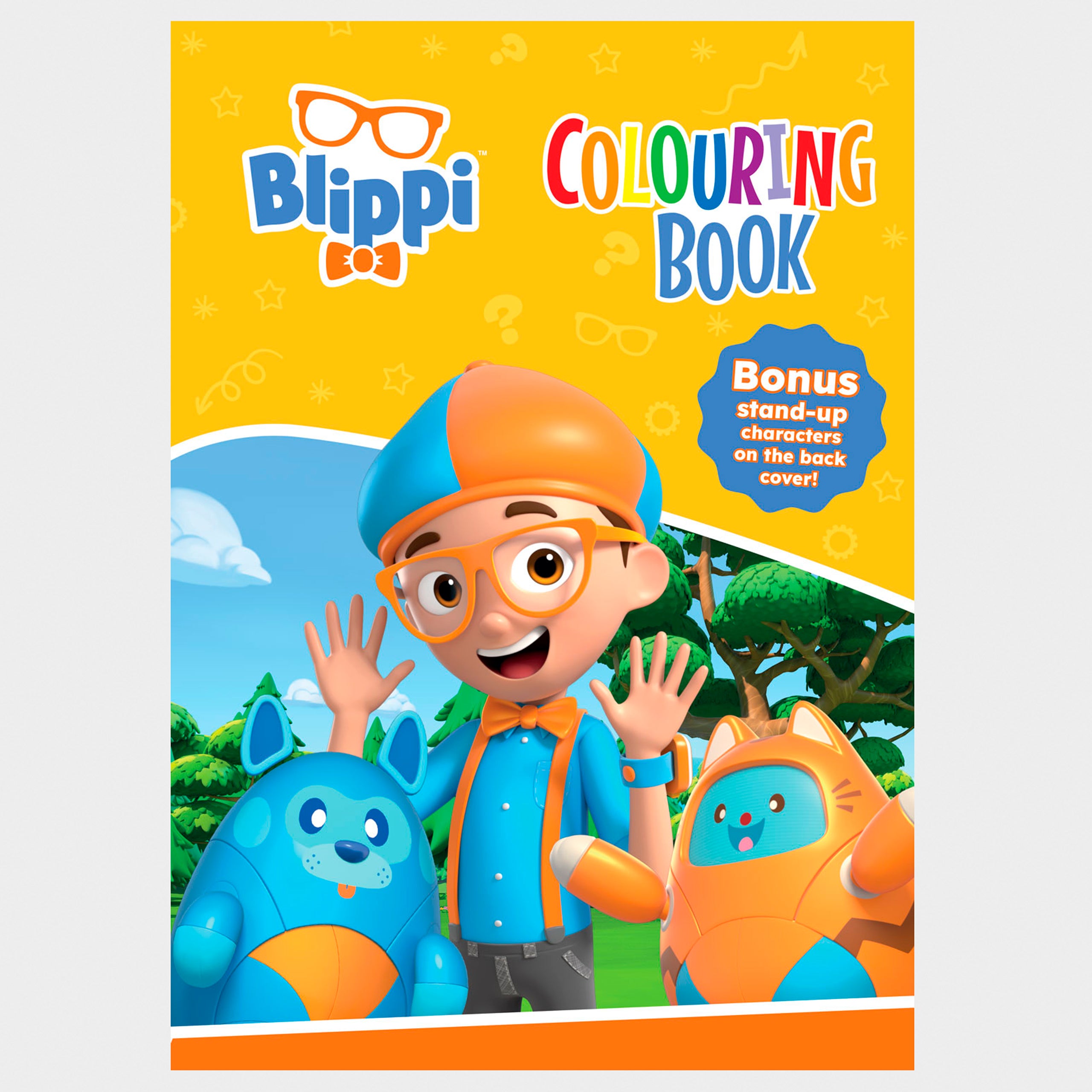 Blippi Colouring Book | Blippi Gift | Official Blippi Merchandise ...