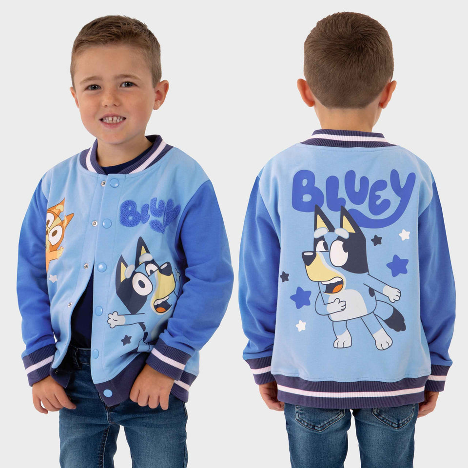 Bluey Bomber Jacket | Boys Outerwear | Bluey And Bingo Jacket ...