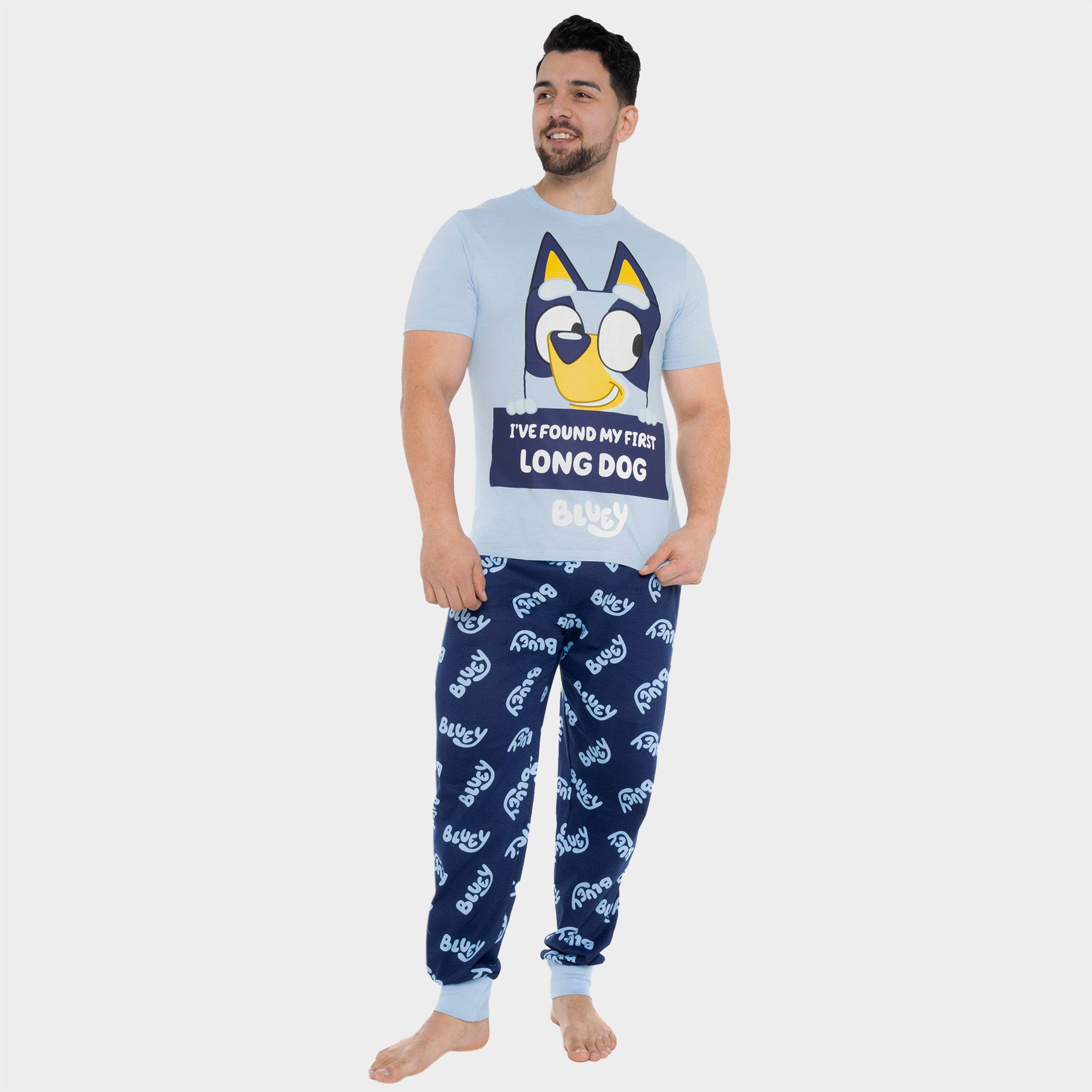 Mens Bluey Pyjamas | Mens PJs | Pyjama Set For Men | Character.com