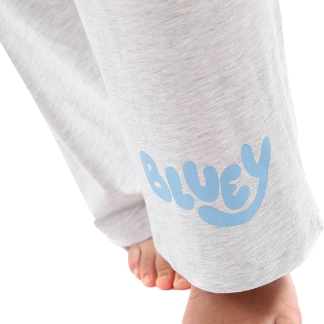 Bluey Mens Pyjamas | Cotton long Sleeve PJs | Bluey & Bingo | Navy ...