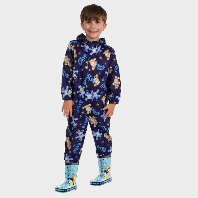 Bluey Puddlesuit | Bluey Boys Rain Suit | Puddle Suit | Character.com