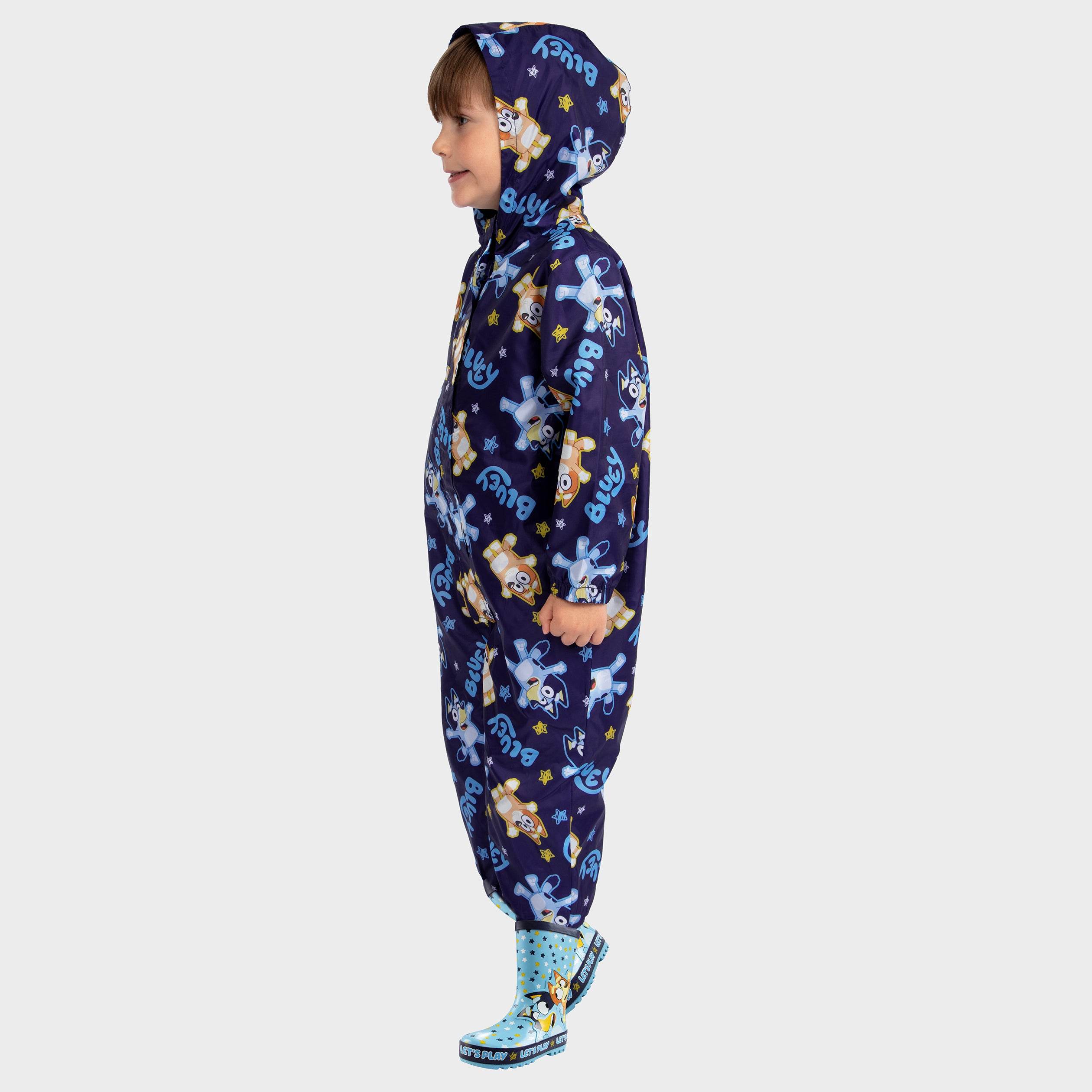 Bluey Puddlesuit | Bluey Boys Rain Suit | Puddle Suit | Character.com
