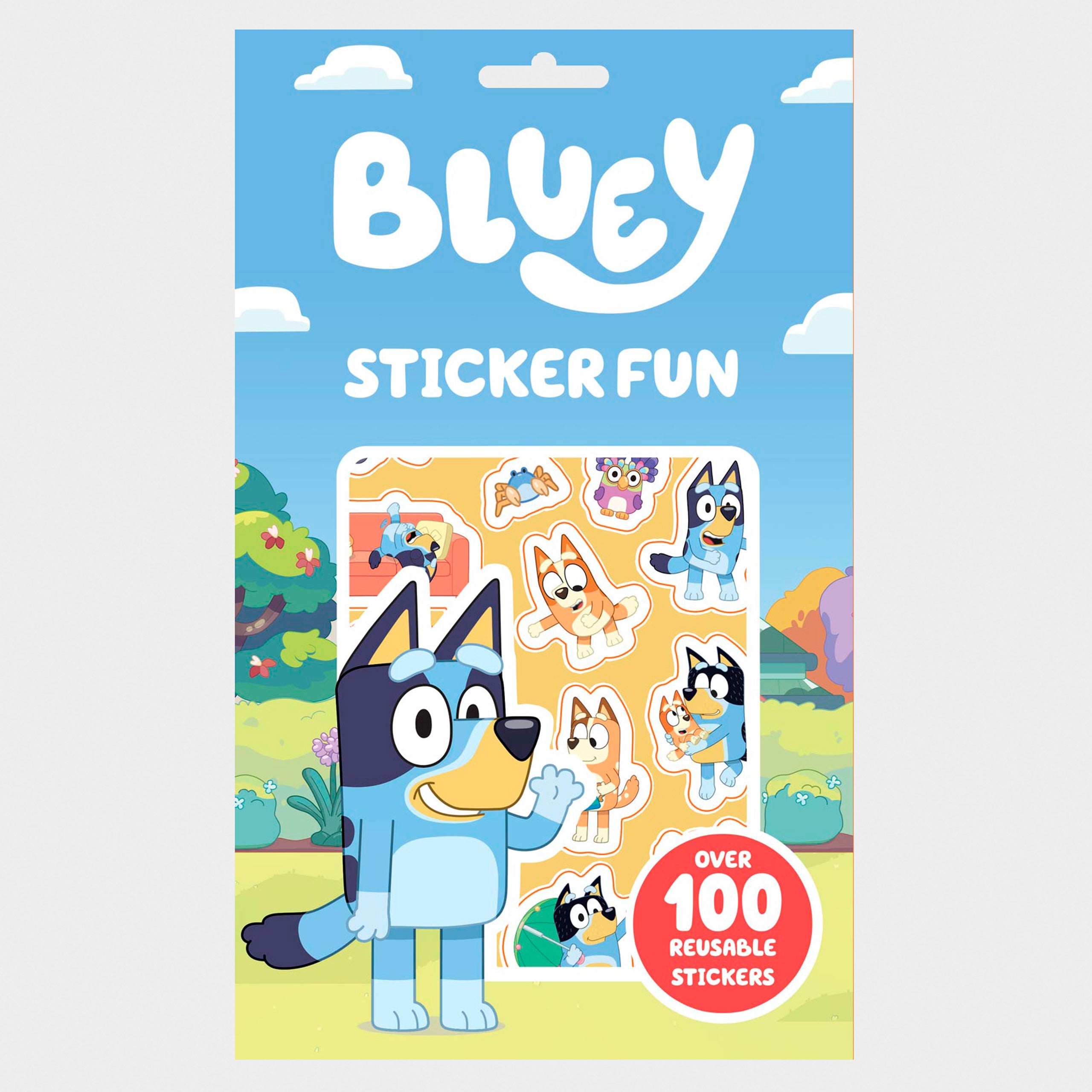 Bluey Sticker Fun | 100 Reusable Stickers | Kids Gifts – Character.com