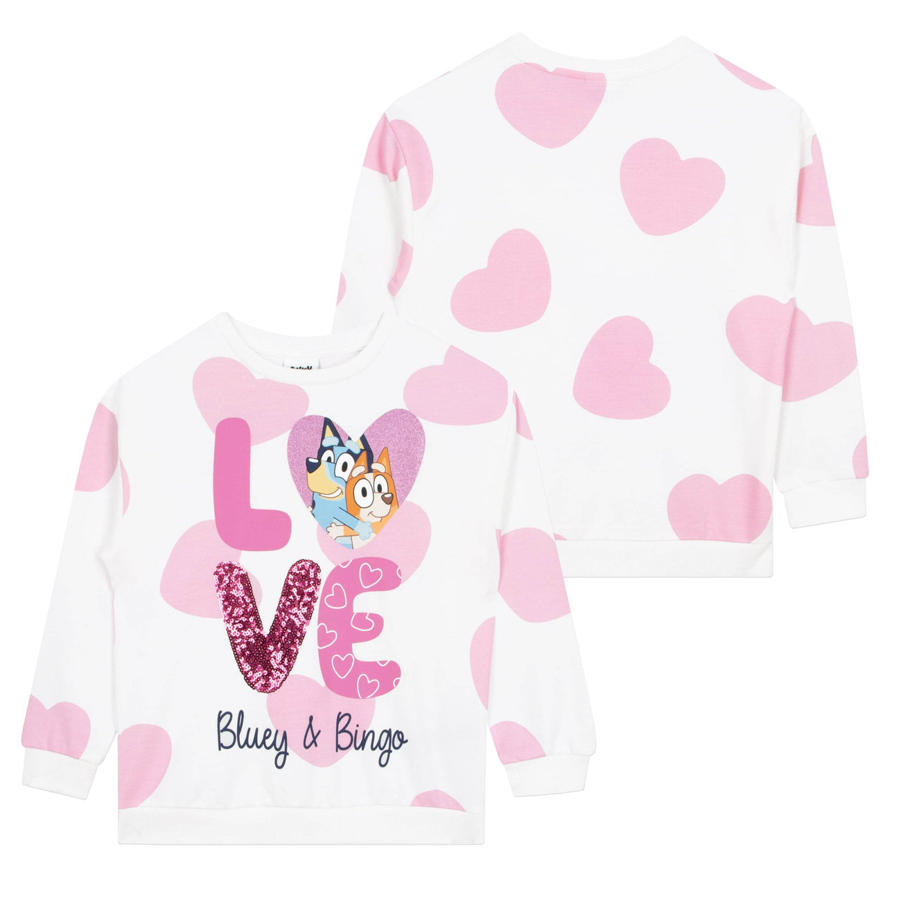 Bluey and Bingo Sweatshirt | Bluey Jumper for Girls | Character.com