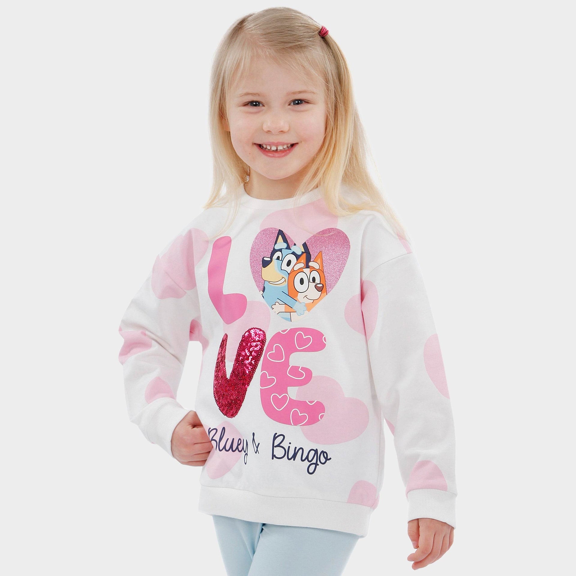 Bluey and Bingo Sweatshirt | Bluey Jumper for Girls | Character.com