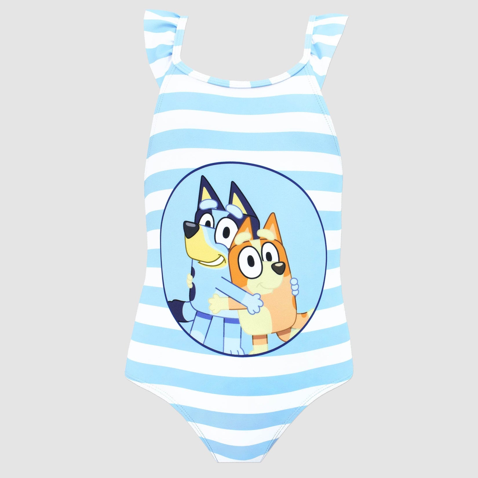 Bluey Girls Swimsuit | Bluey & Bingo | Blue Stripe – Character.com