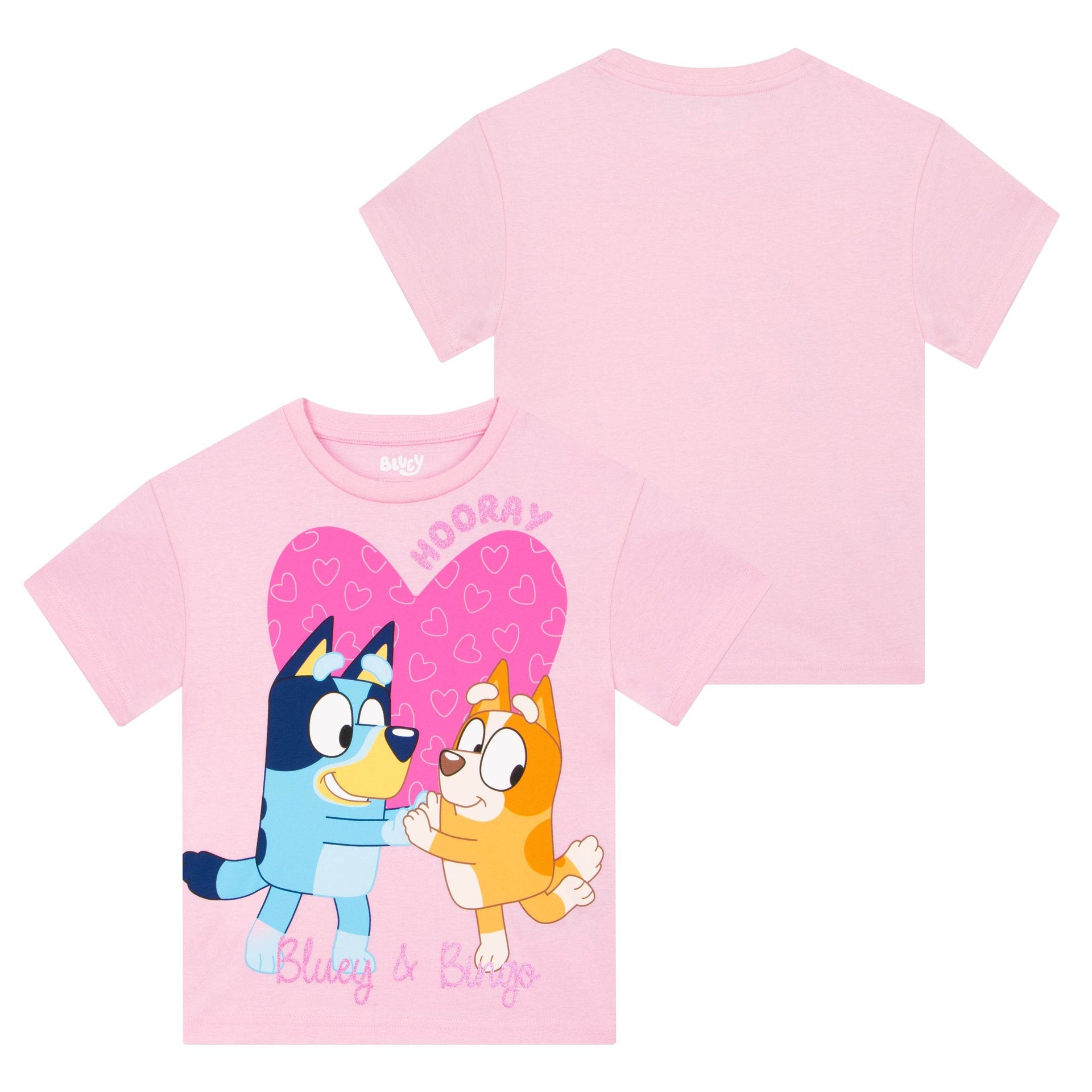 Girls Bluey T-Shirt | Bingo And Bluey Tee | Girls Top | Character.com