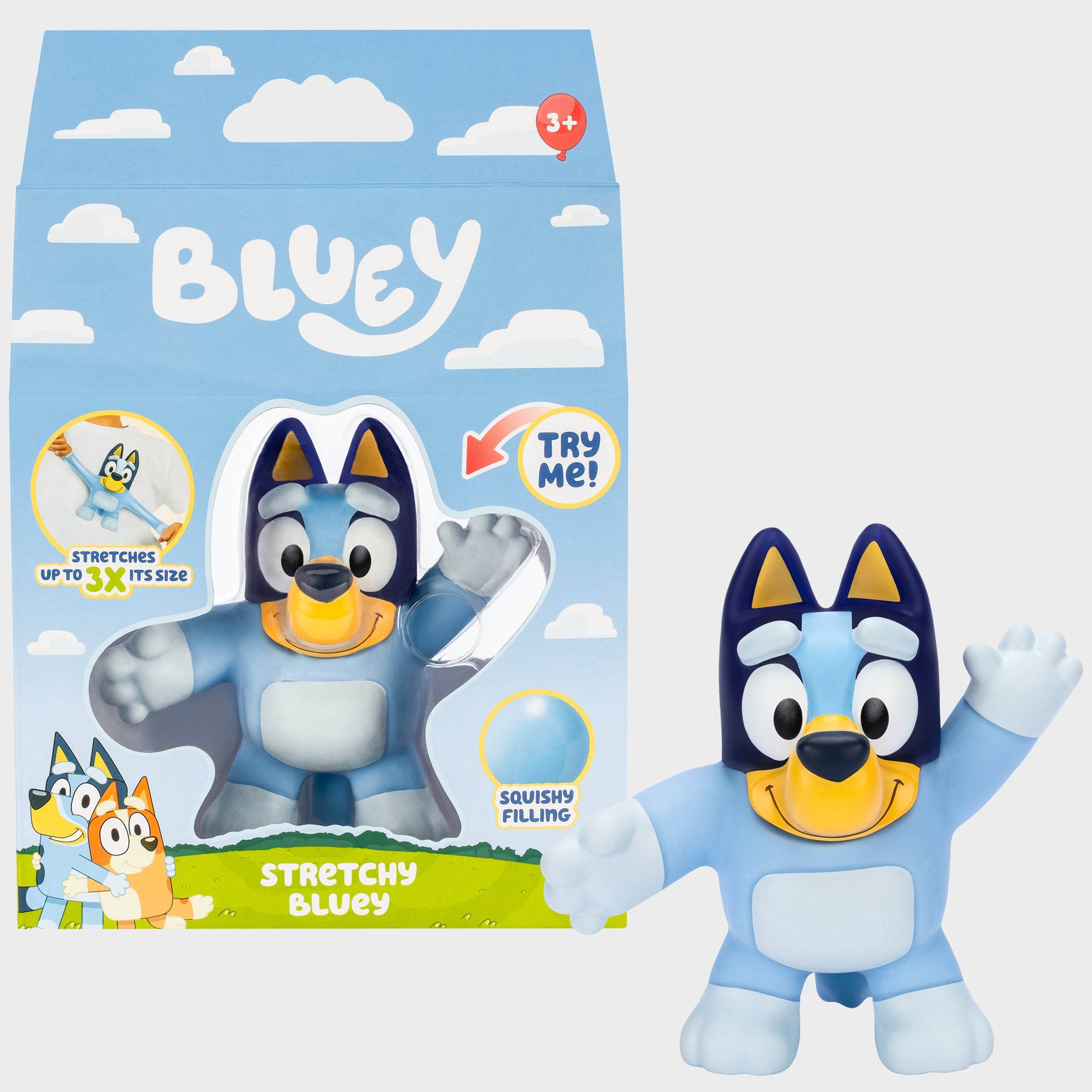 Bluey Stretchy Figure Toy | Bluey Toys | Character.com
