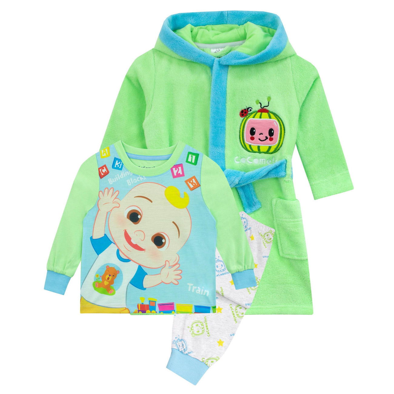 Boys CoComelon Dressing Gown and Pyjama Set | Official Merchandise ...