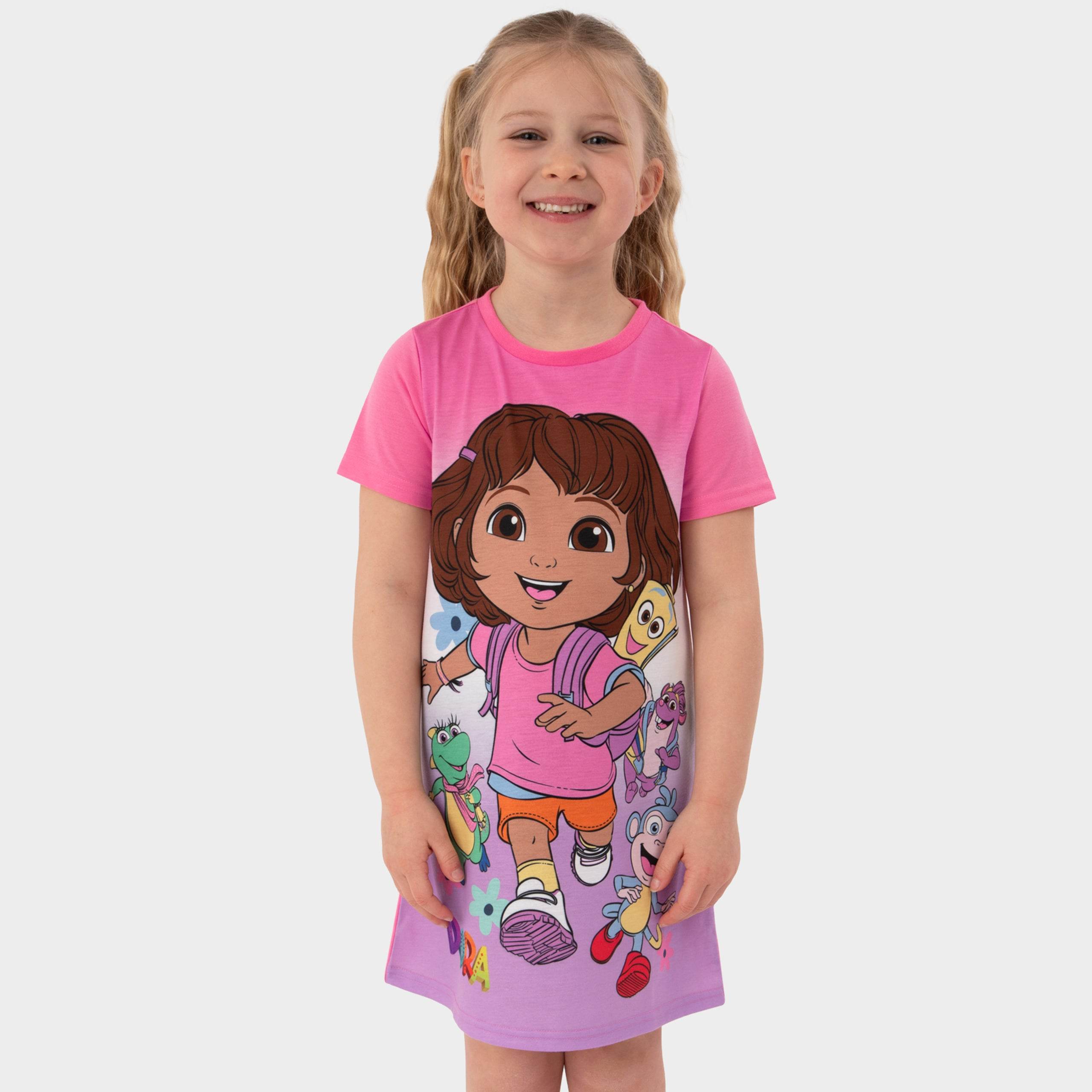 Dora The Explorer Nightdress | Girls Dora Nightdress | Character.com