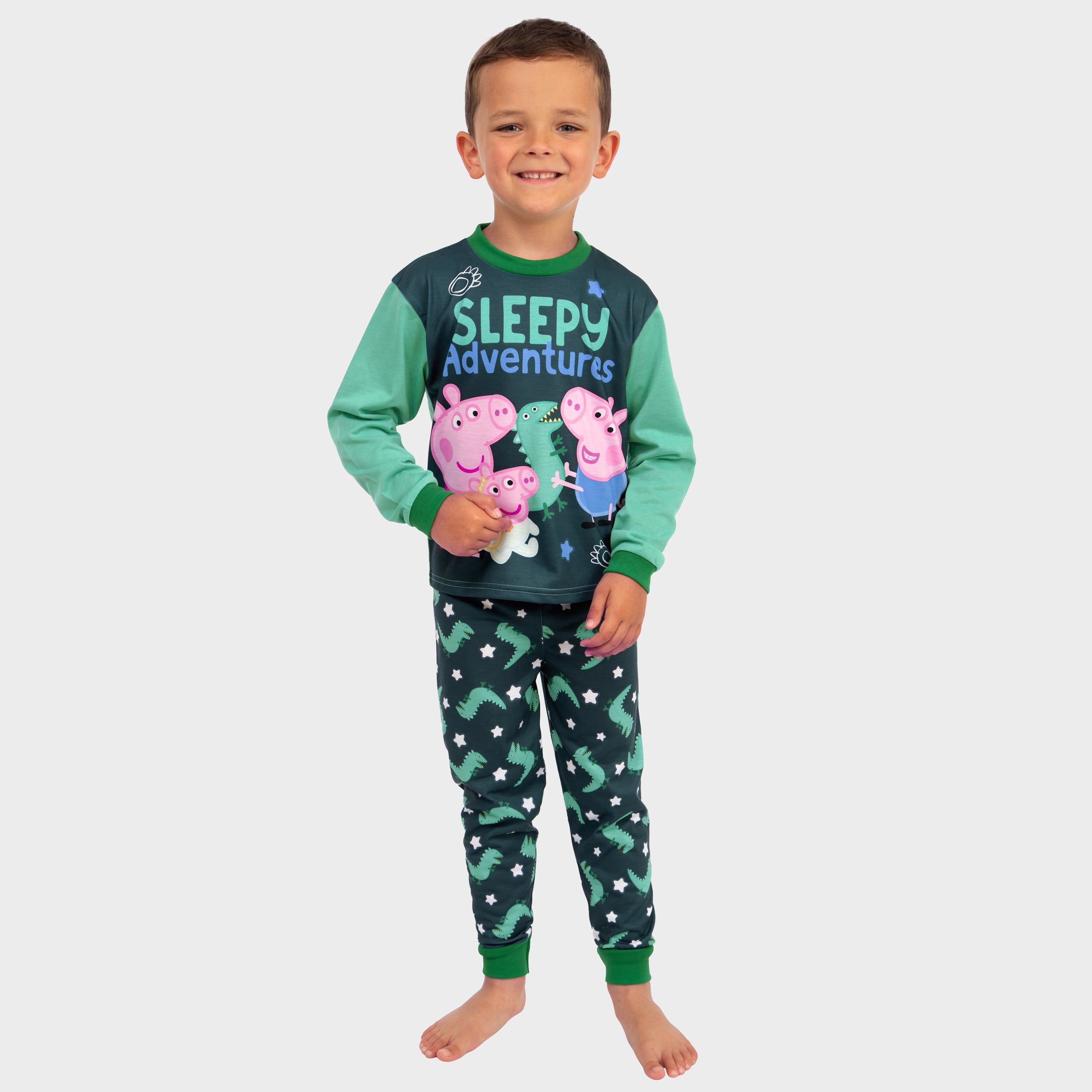 George Pig Dinosaur Sleepy Adventures Pyjamas – Character.com
