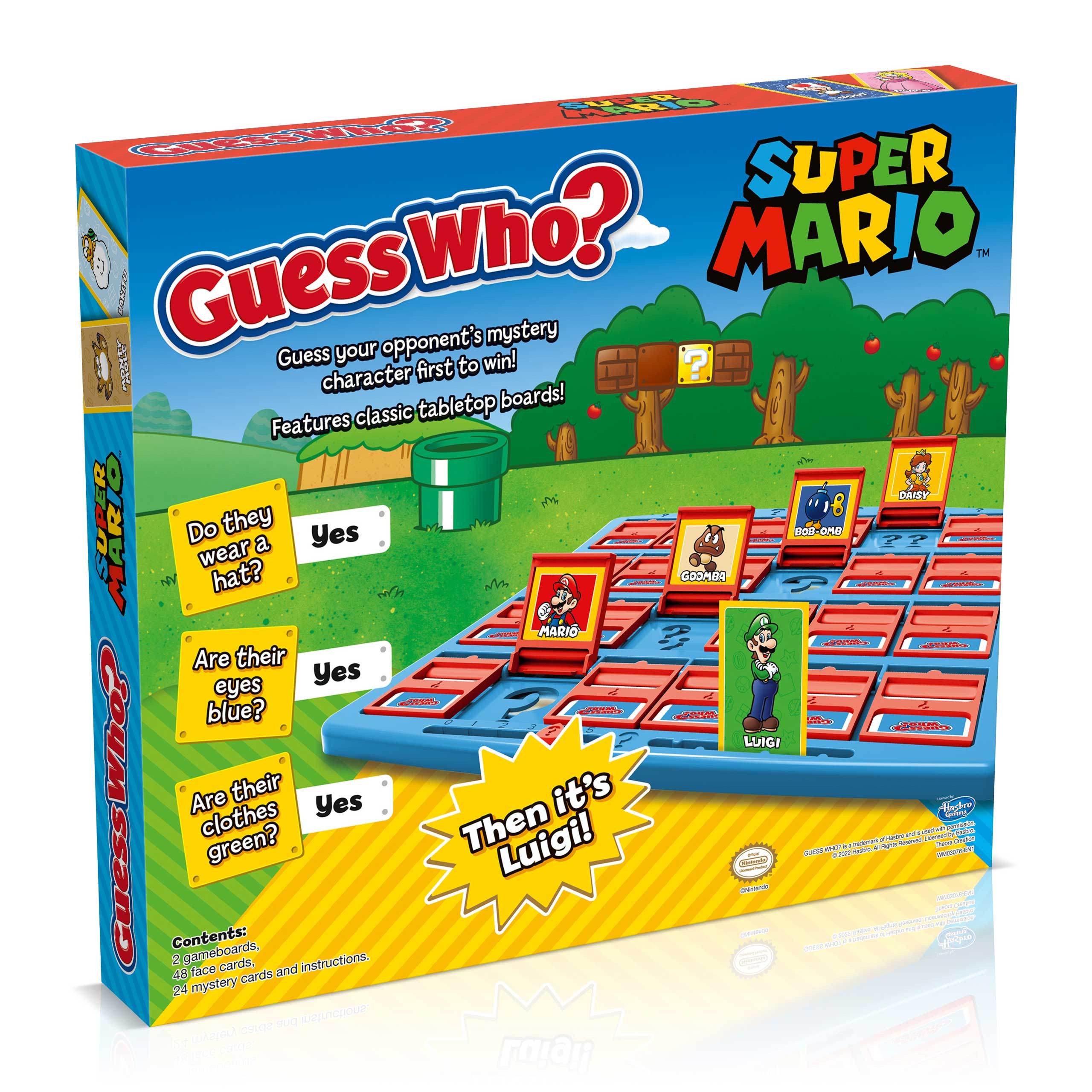 Guess Who? - Super Mario Edition | Gift | Official Merchandise ...