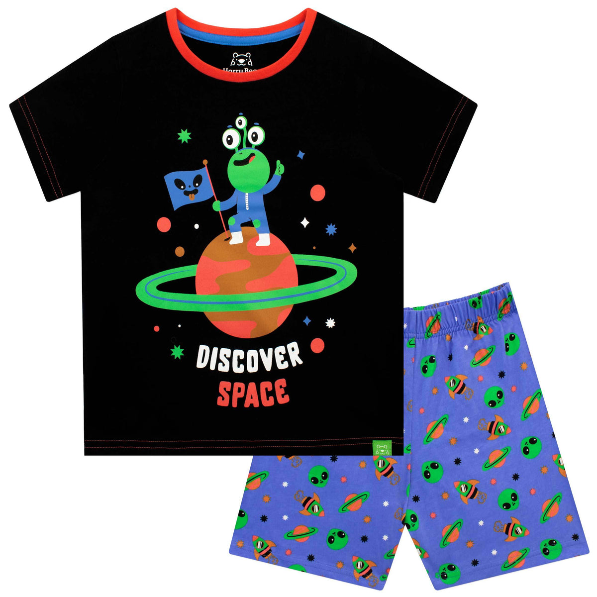 Harry Bear Space Alien Short Pyjamas – Character.com