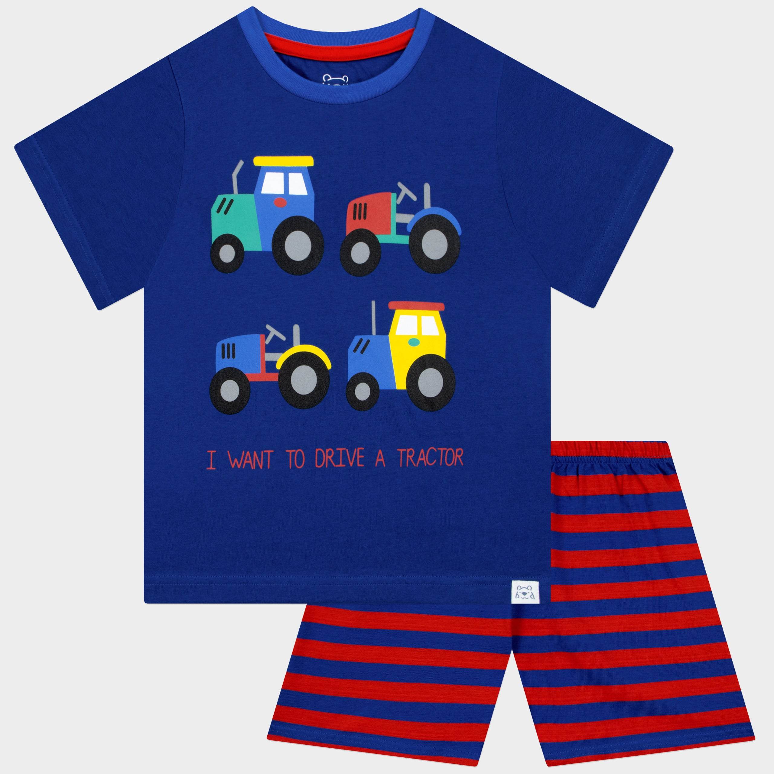 Harry Bear Tractor Short Pyjamas – Character.com