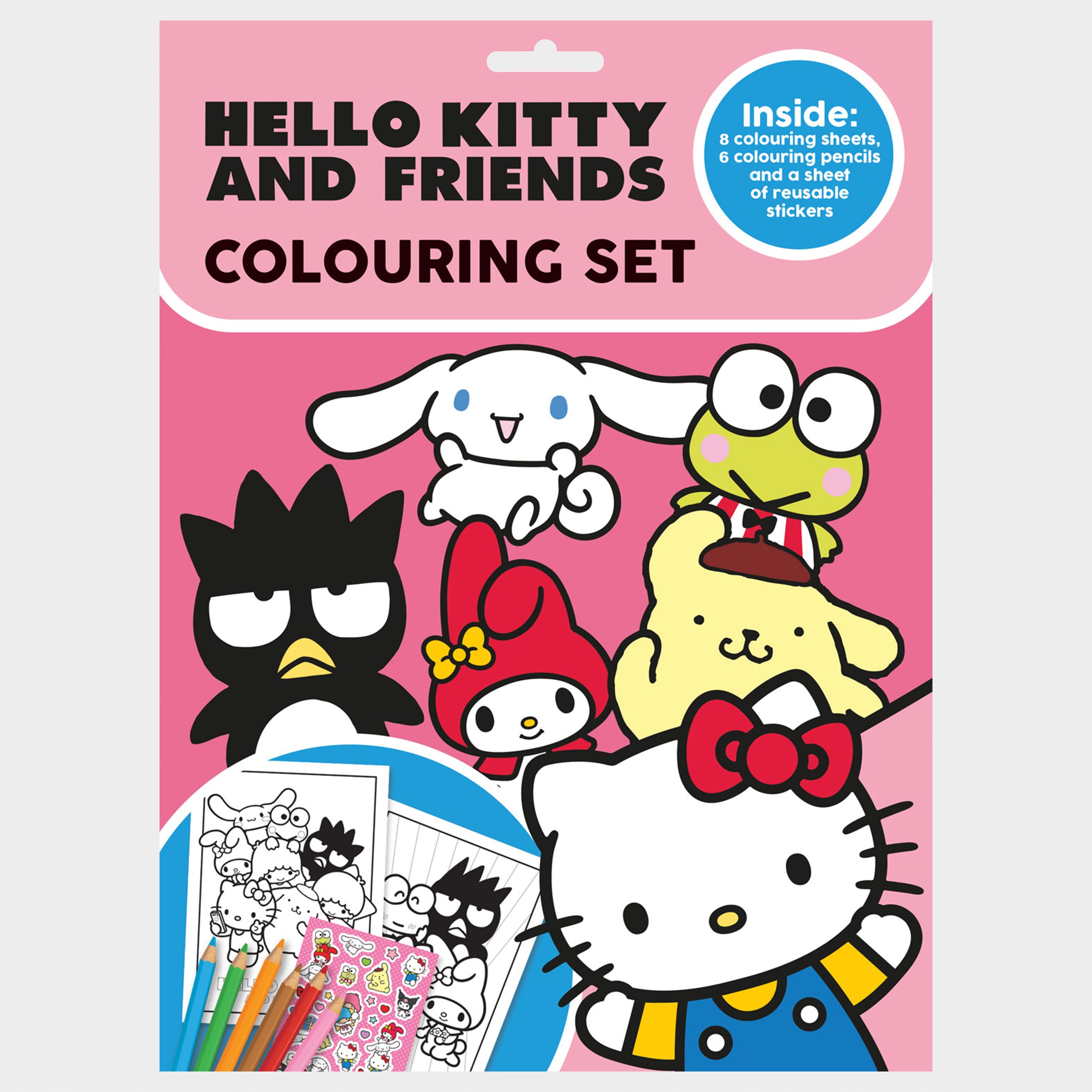 Hello Kitty Colouring Book | Gifts For Girls | Hello Kitty Merchandise ...