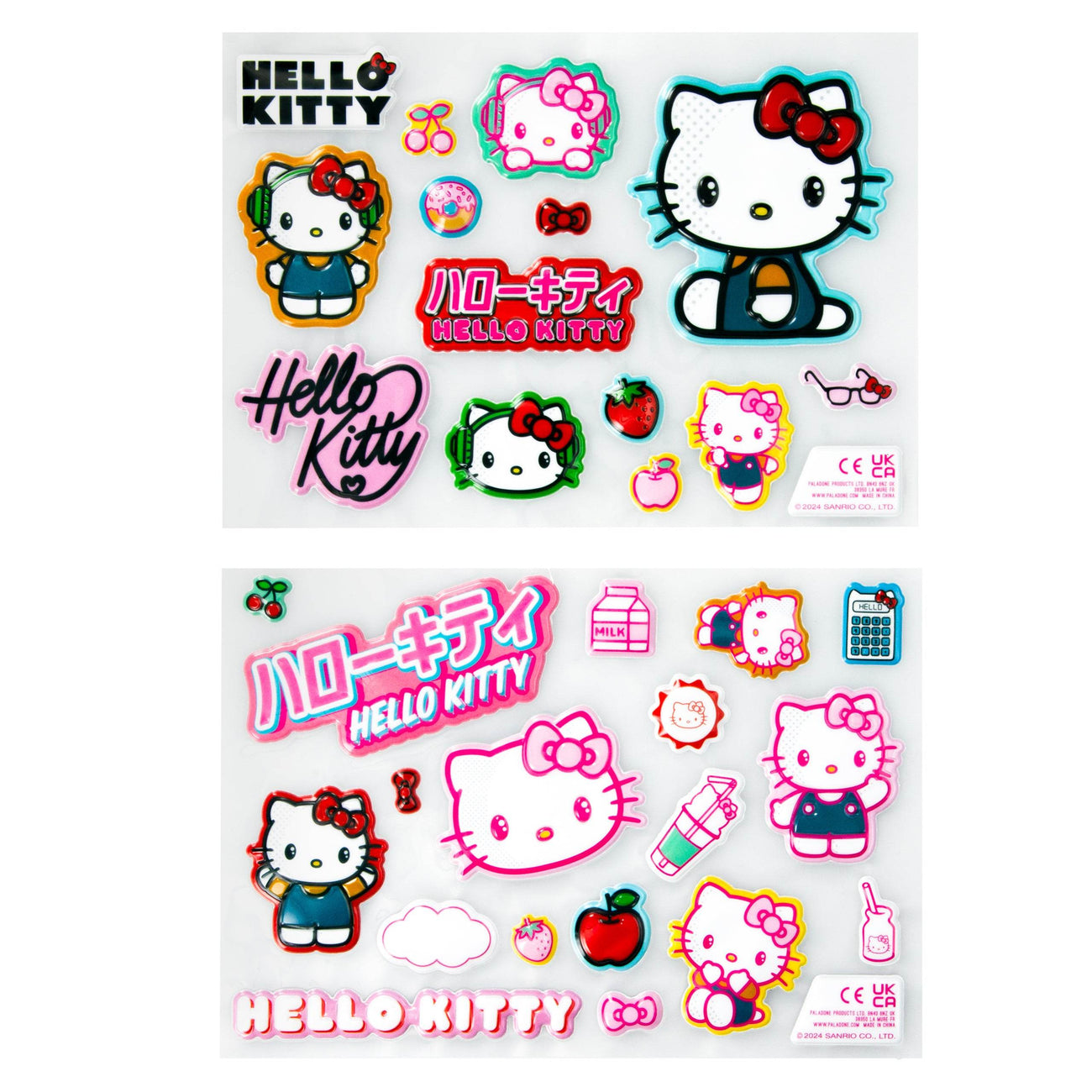 Hello Kitty Puffy Gadget Decals | Gifting | Official Merchandise ...