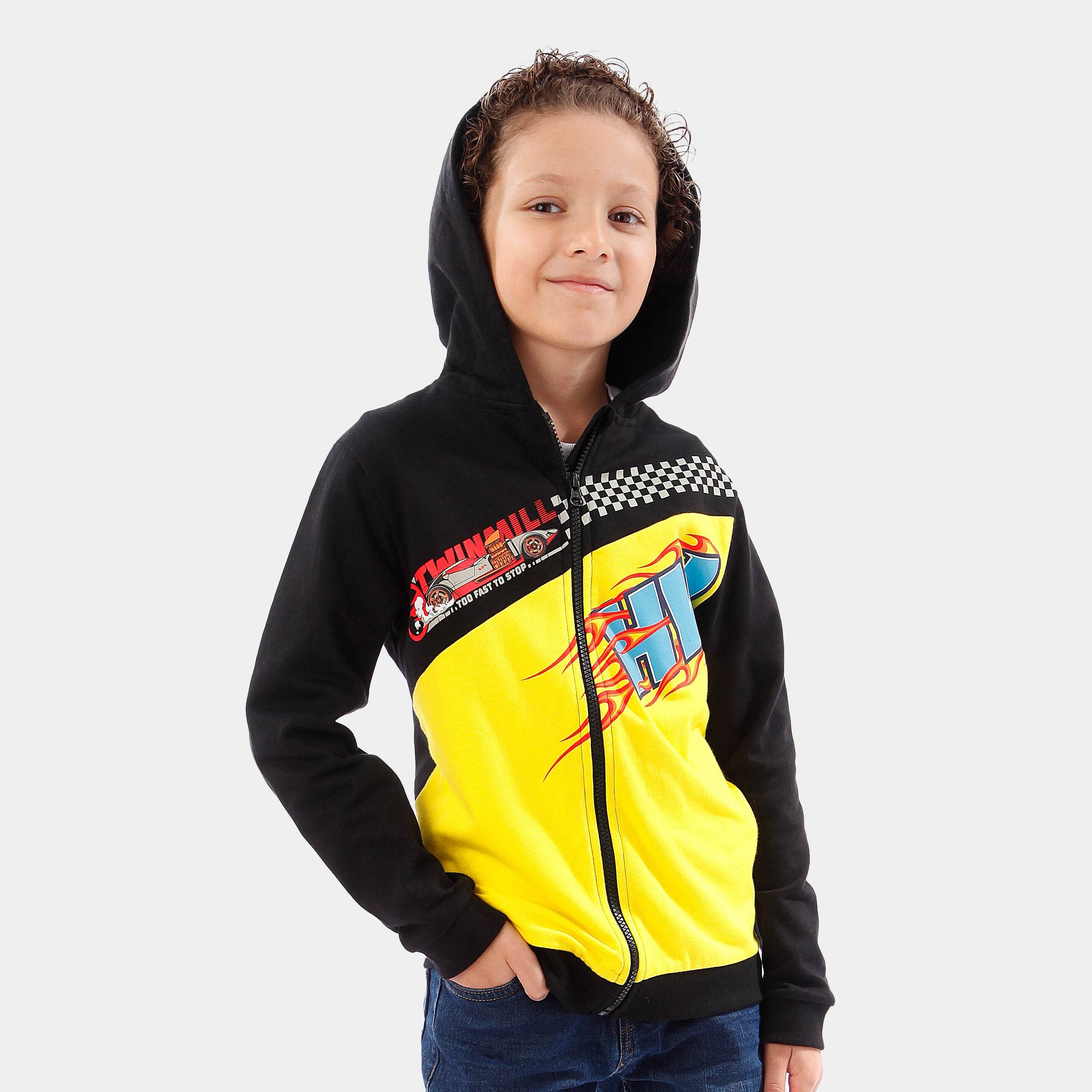 Hot Wheels Zip Up Hoodie | Kids | Officially Licenced Merchandise ...