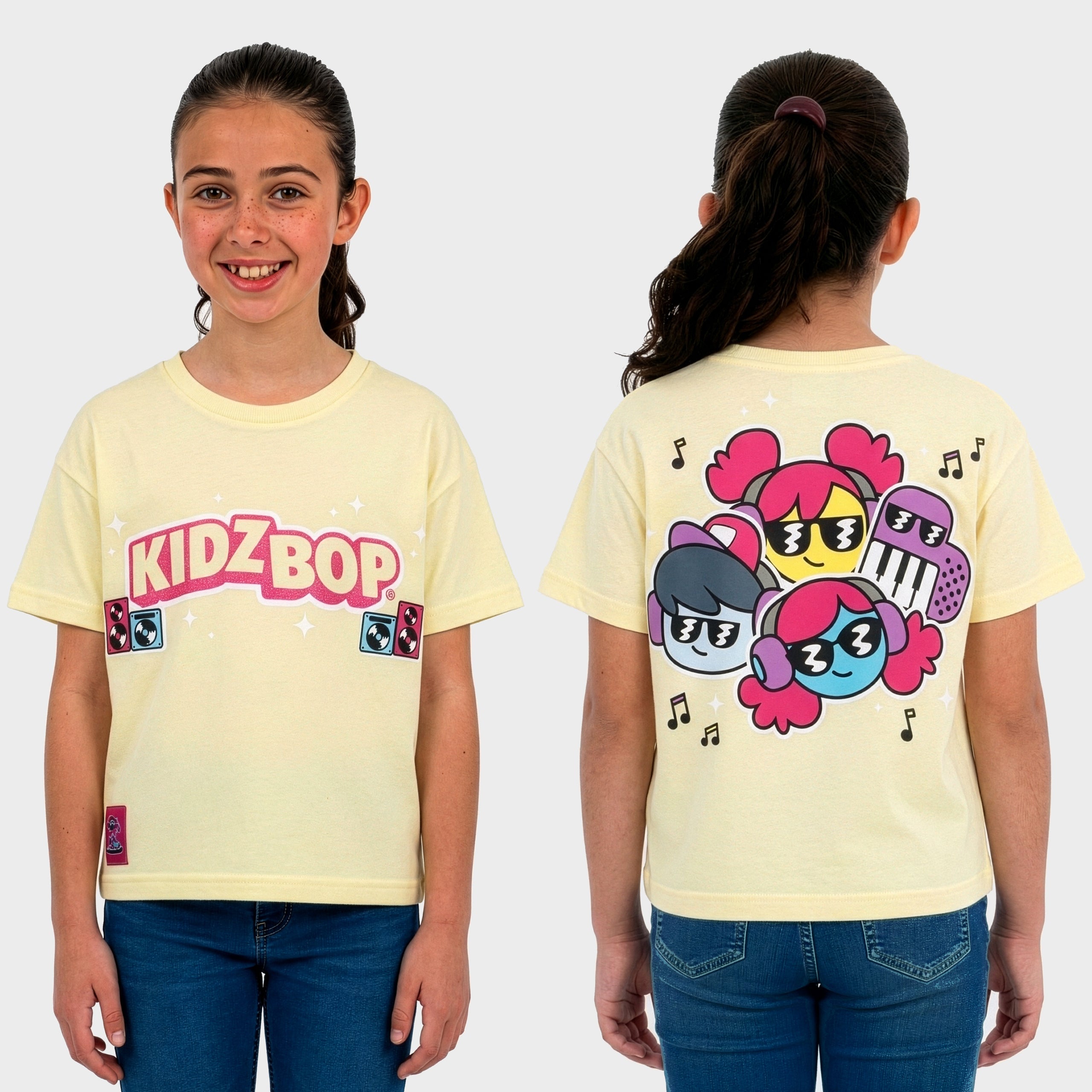 Kidz Bop Short Sleeve T-Shirt | Pink Girls Top | Tshirt For Kids ...