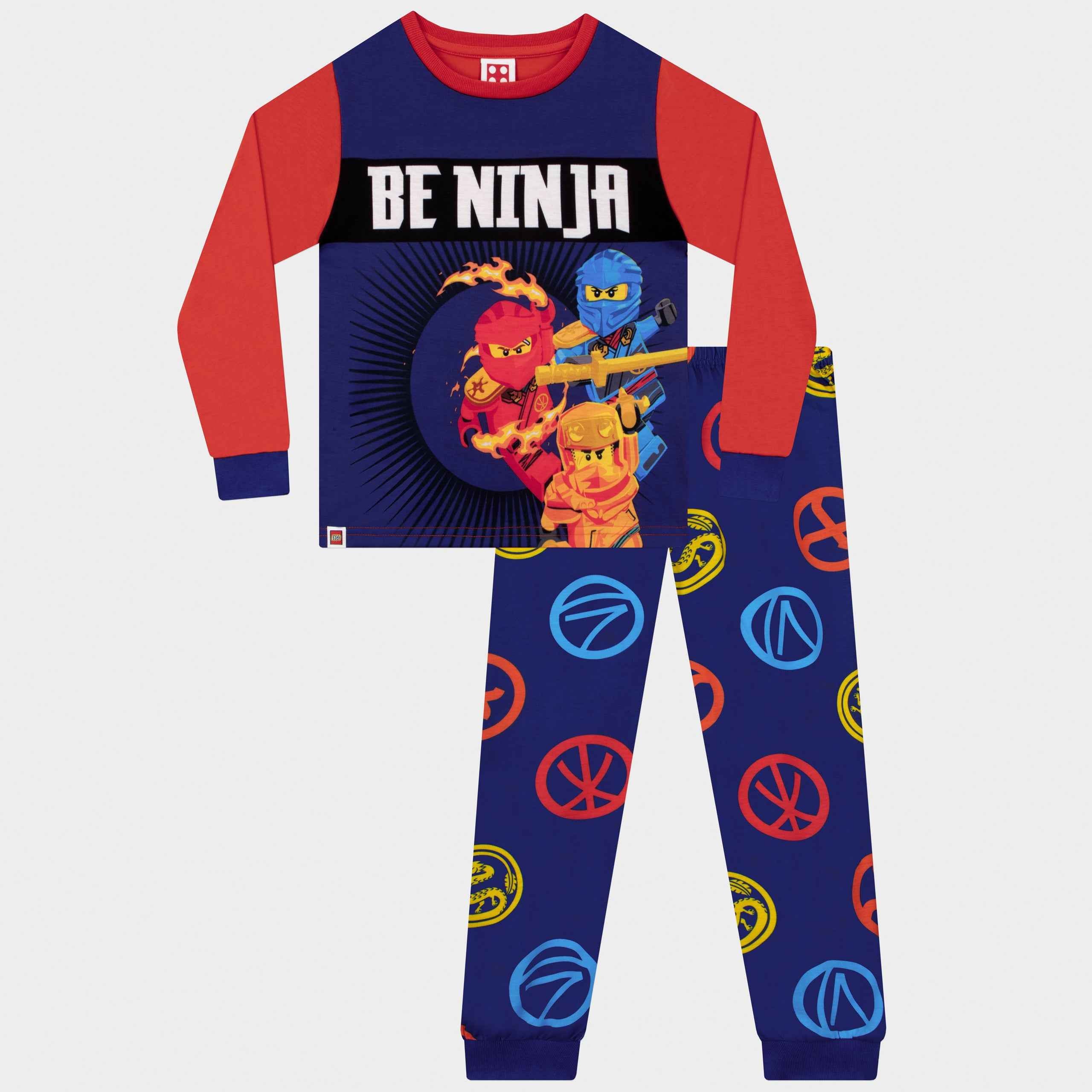 Lego Ninjago Long Pyjamas | Lego Boys Nightwear | Character.com