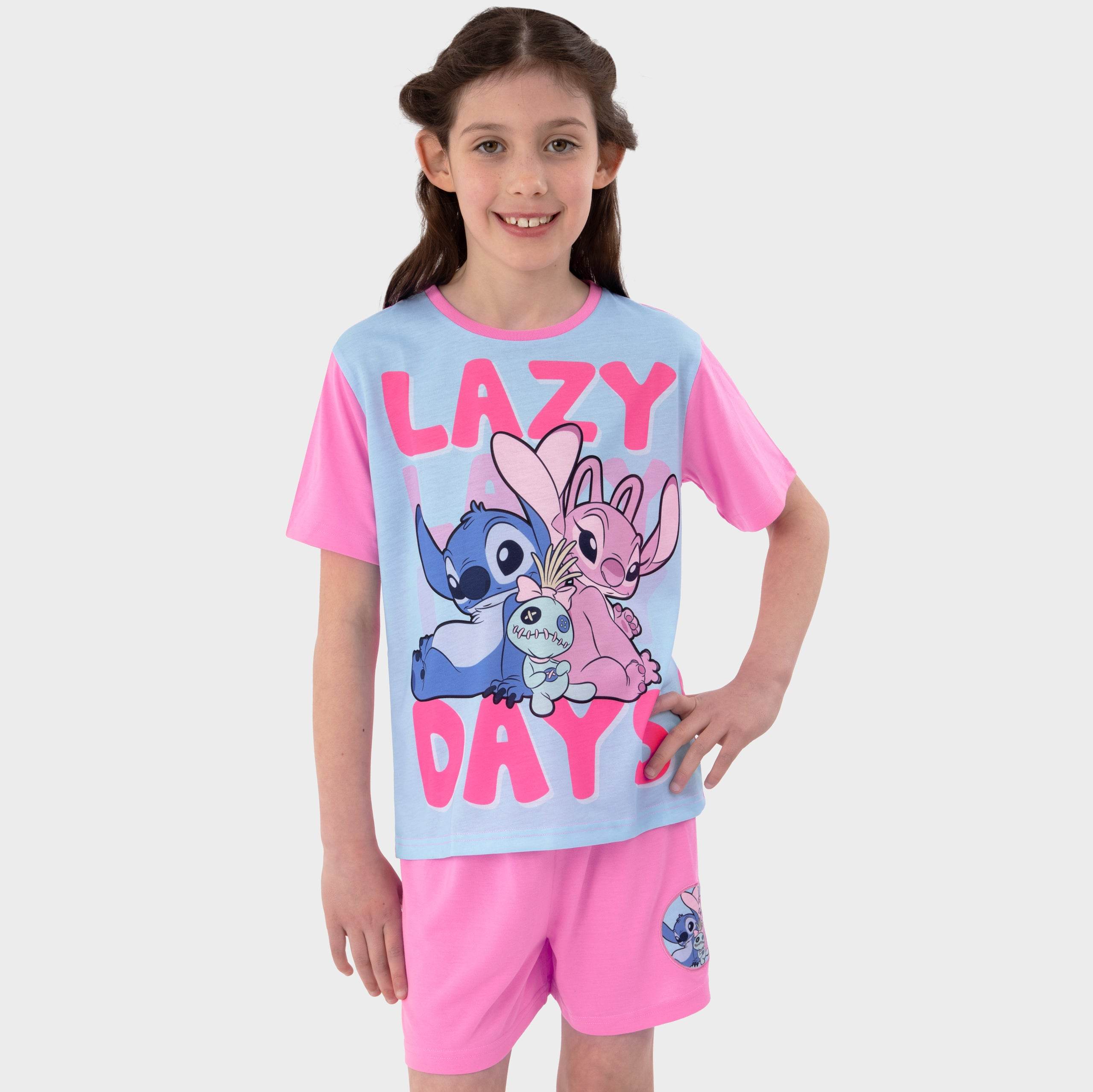 Lilo And Stitch Short Pyjamas | Girls Nightwear | Character.com