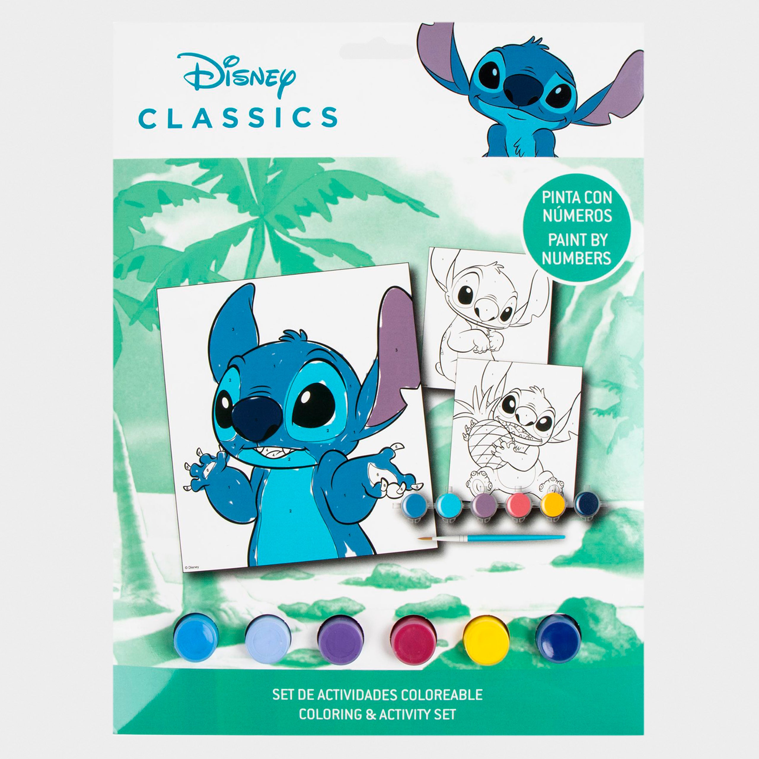 Lilo And Stitch Paint By Numbers Set | Lilo And Stitch Colouring Set ...