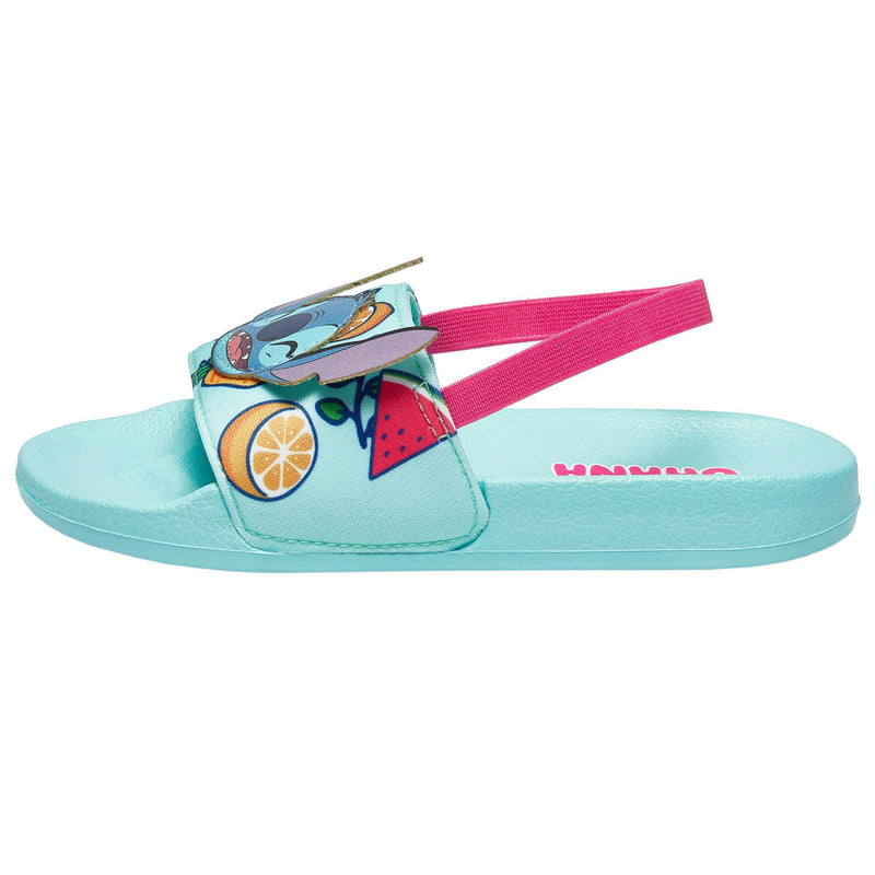 Girls Lilo And Stitch Sliders | Stitch Shoes | Disney Sandals ...