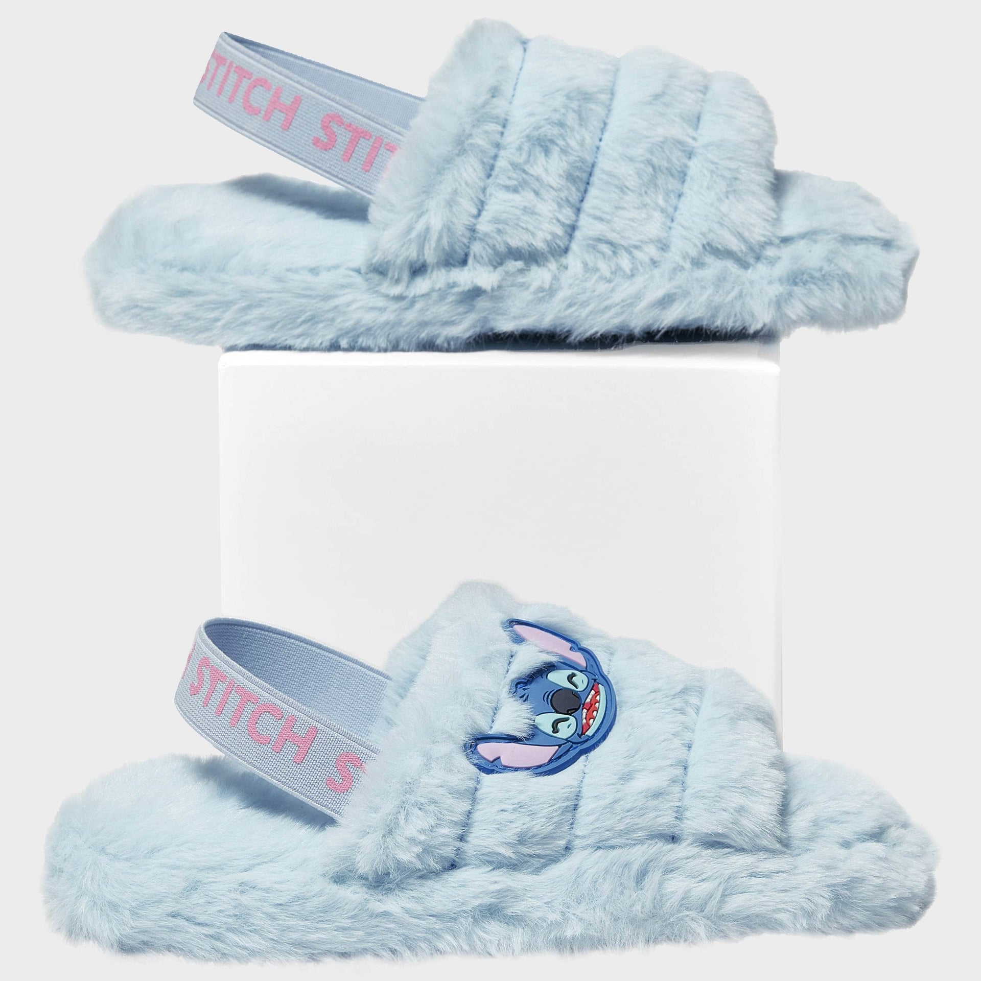 Lilo And Stitch Sliders | Girls Fluffy Slippers | Character.com