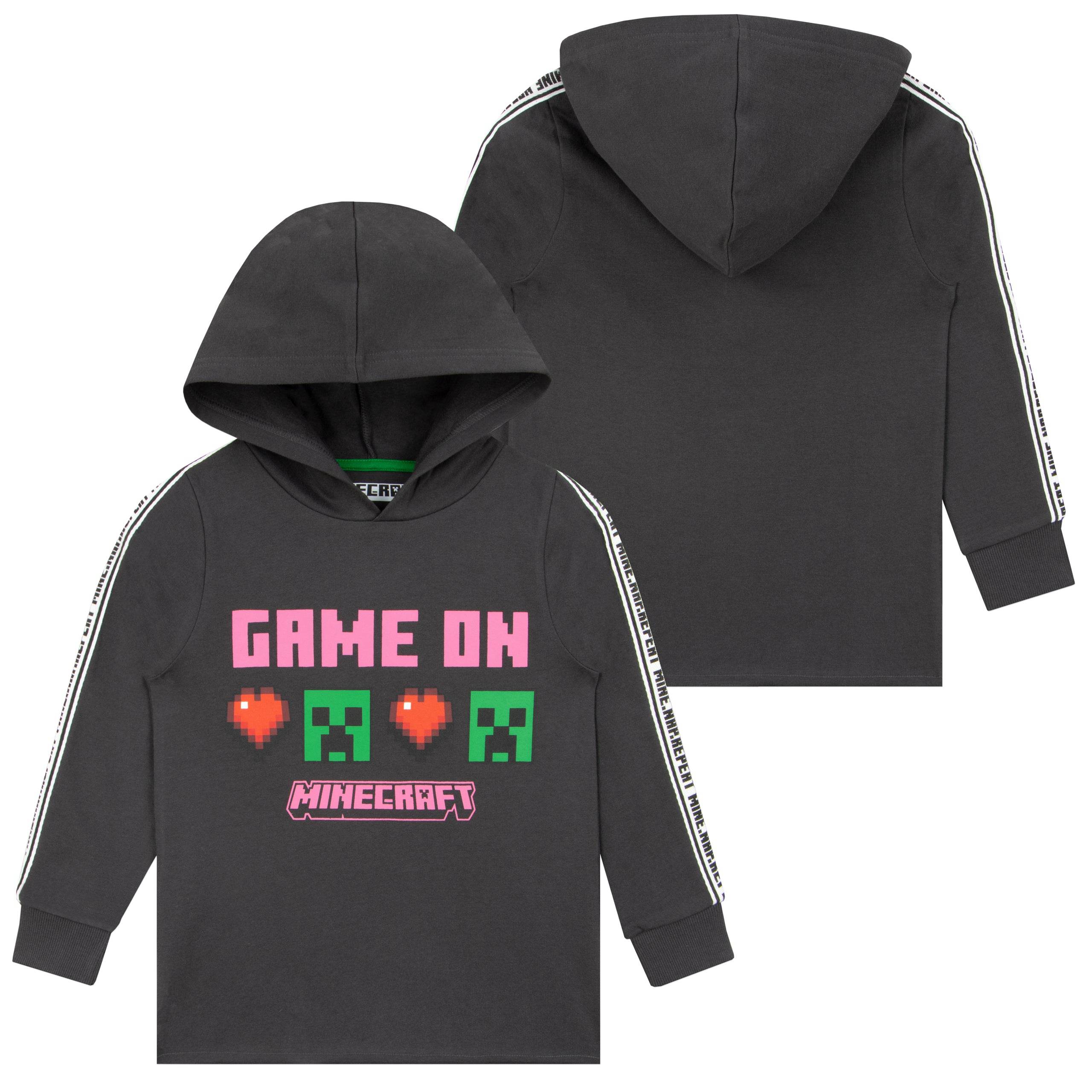 Minecraft Hoodie Kids Minecraft Gamer Hoodie Sweatshirt – Creeper ...