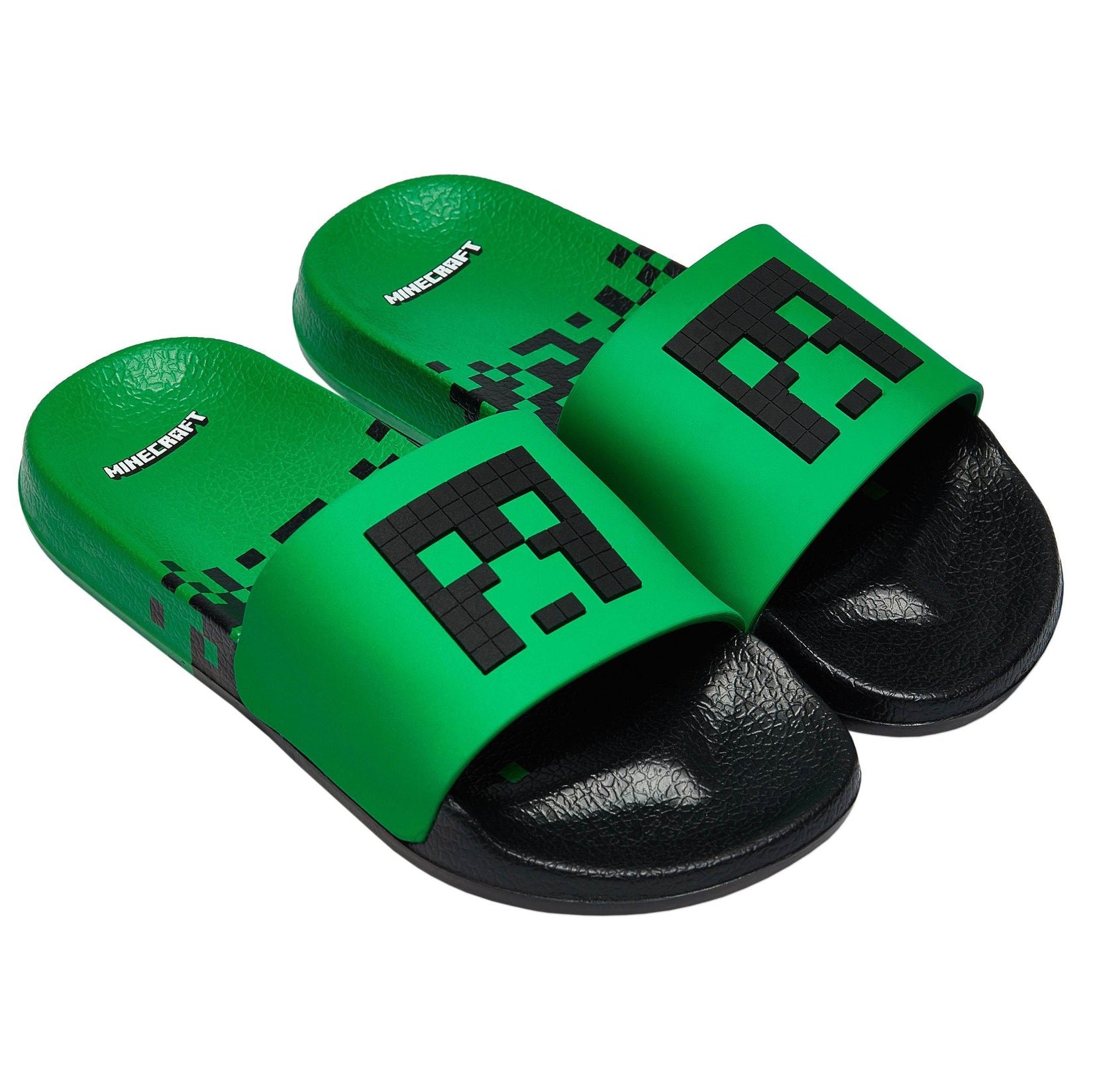 Minecraft Sliders | Creeper Shoes for Boys | Character.com