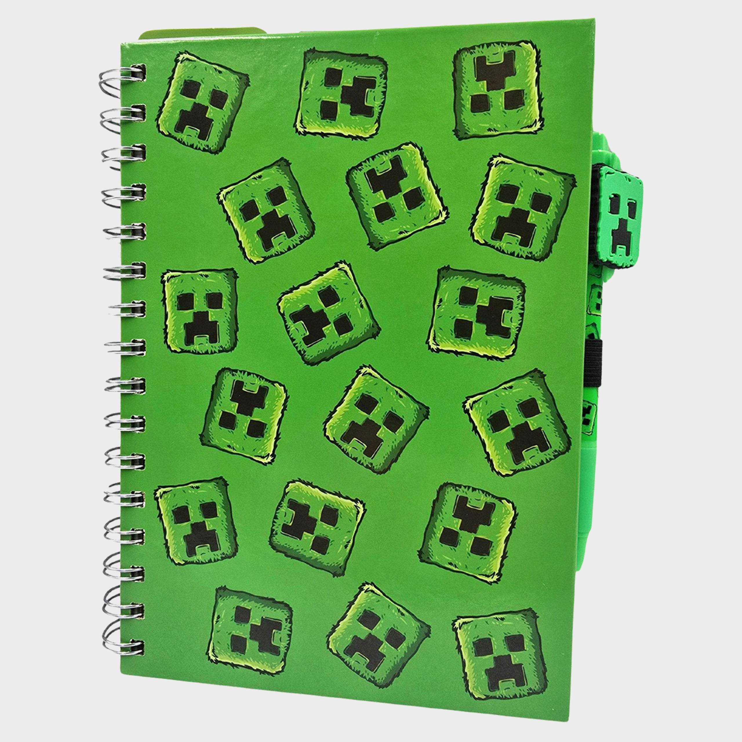 Minecraft Stationary Notebook And Pen Set – Character.com