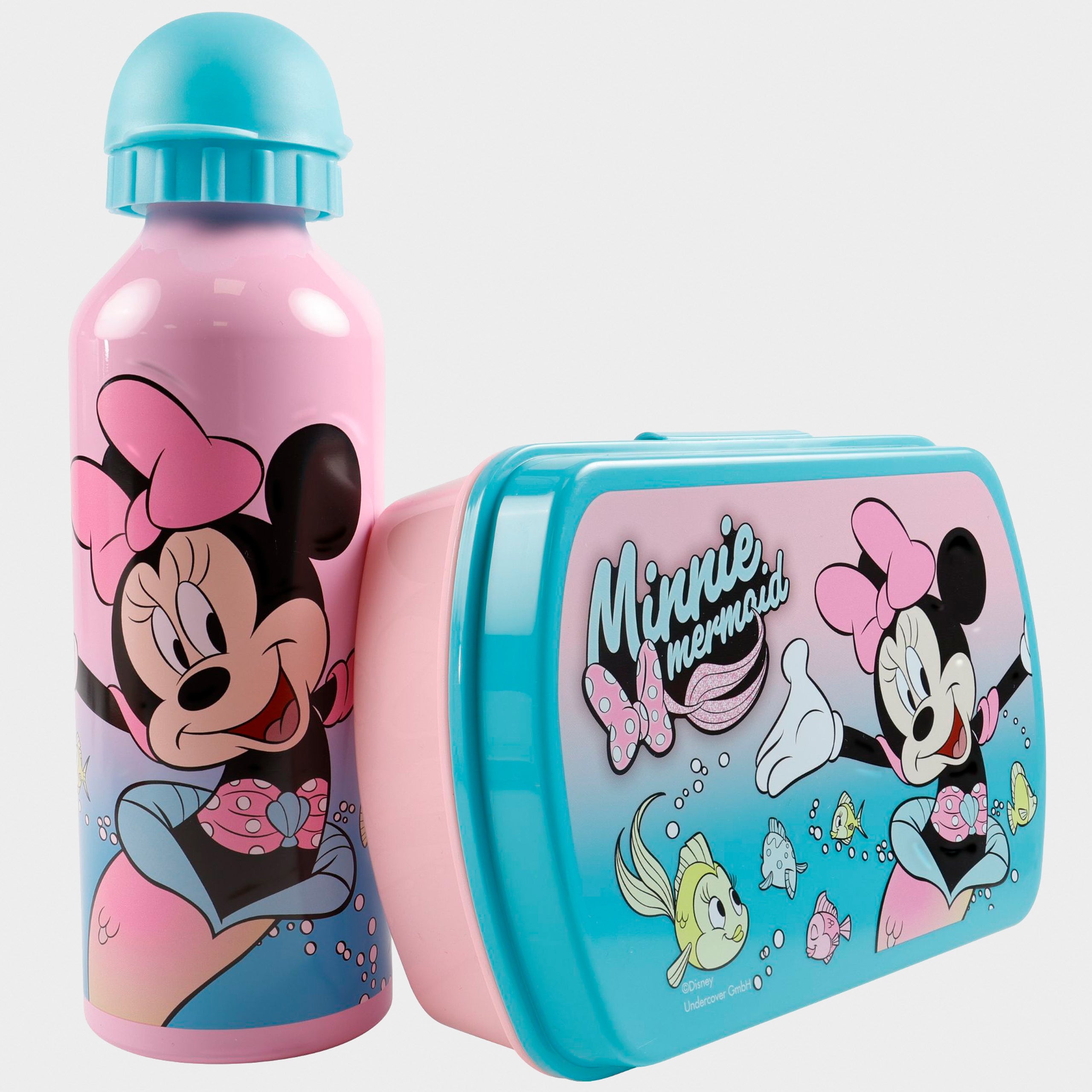 Minnie Mouse Lunch Box And Water Bottle | Disney Lunchbox Set | Girls ...