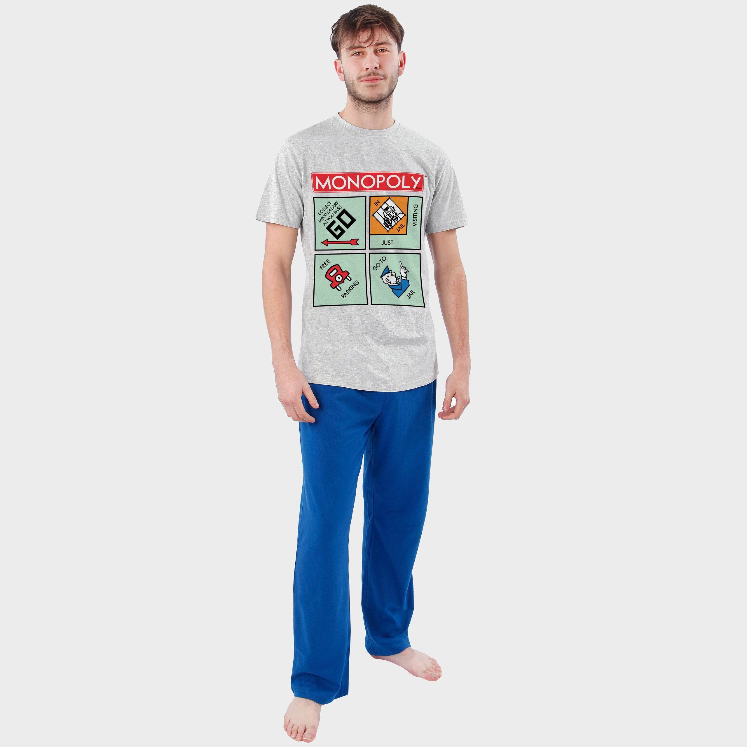 Mens Monopoly PJs | Adults | Official Character.com Merchandise