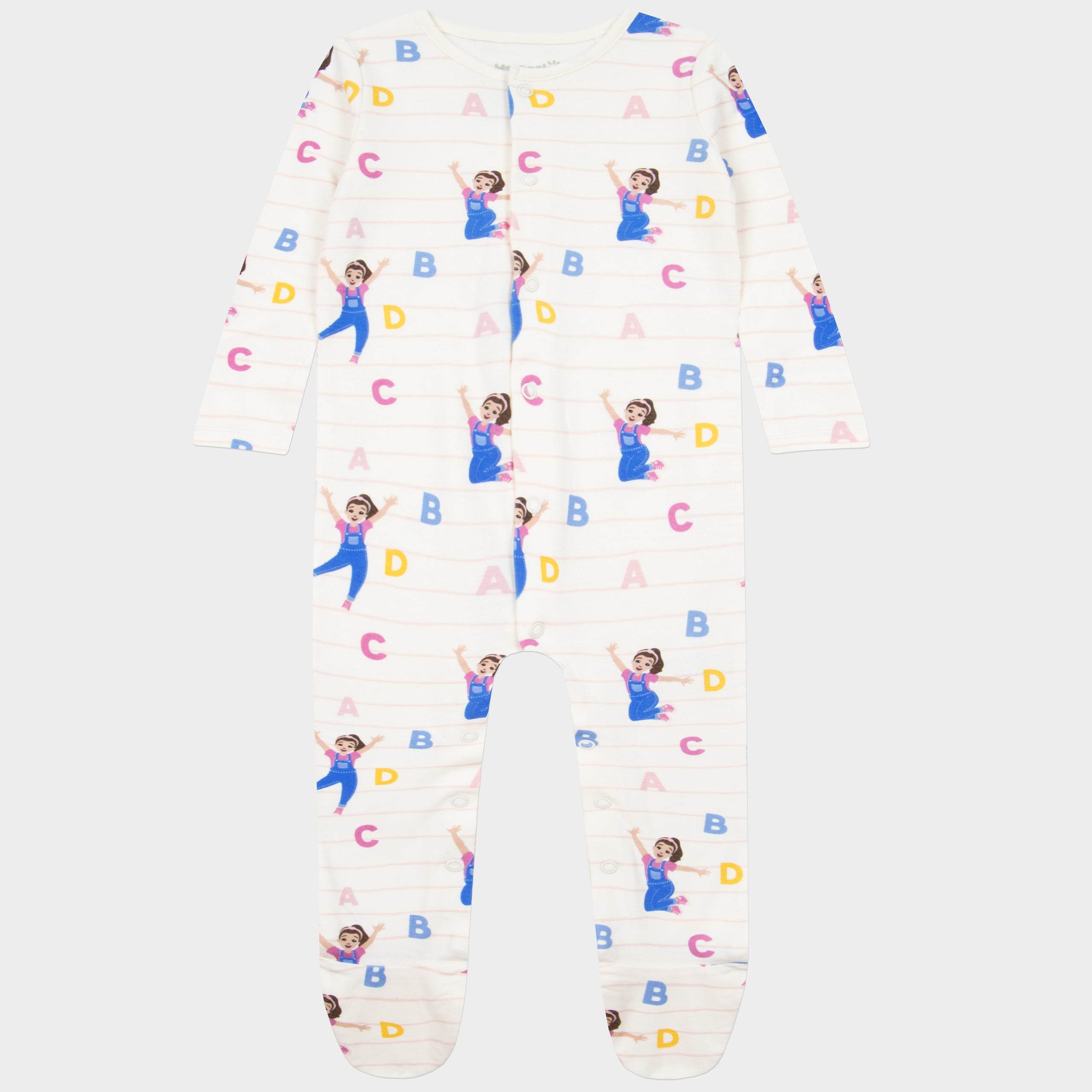 Ms. Rachel Baby Sleepsuit | Baby's Nightwear | Character.com