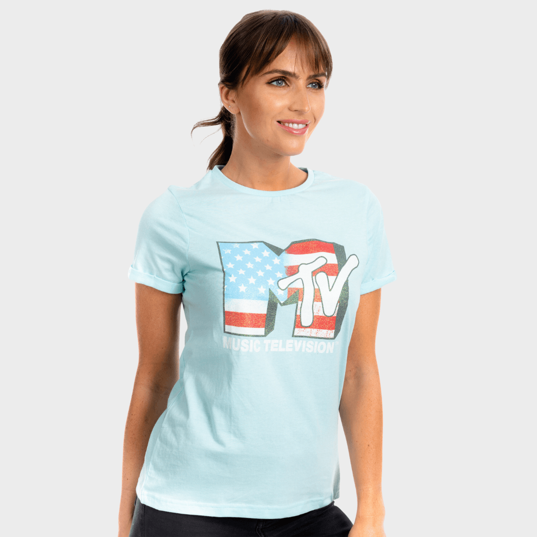 Womens MTV T-Shirt I Ladies I Character.com Official MTV Merchandise