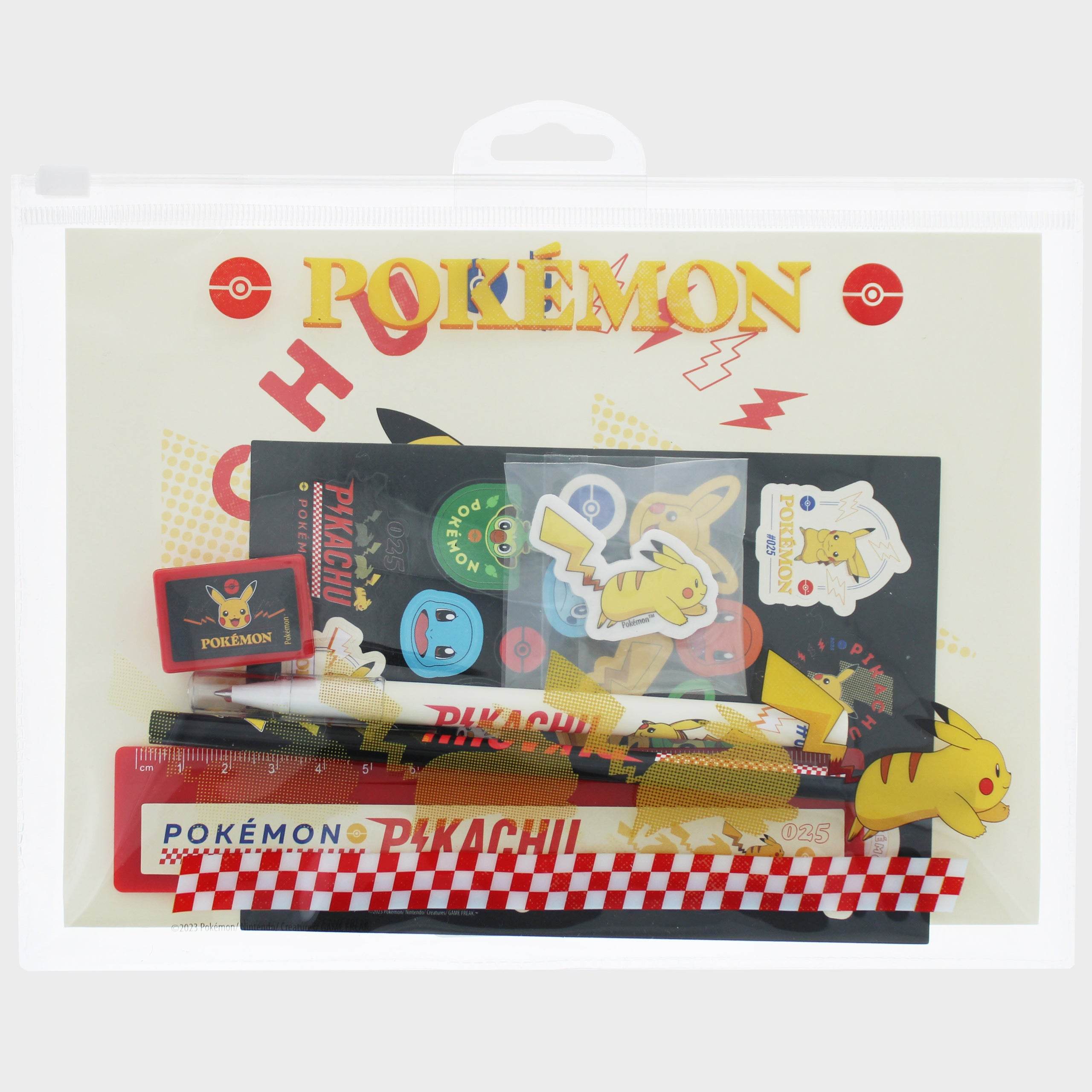Pokemon Super Stationery Set | Pikachu Pencil Case & Stationery ...