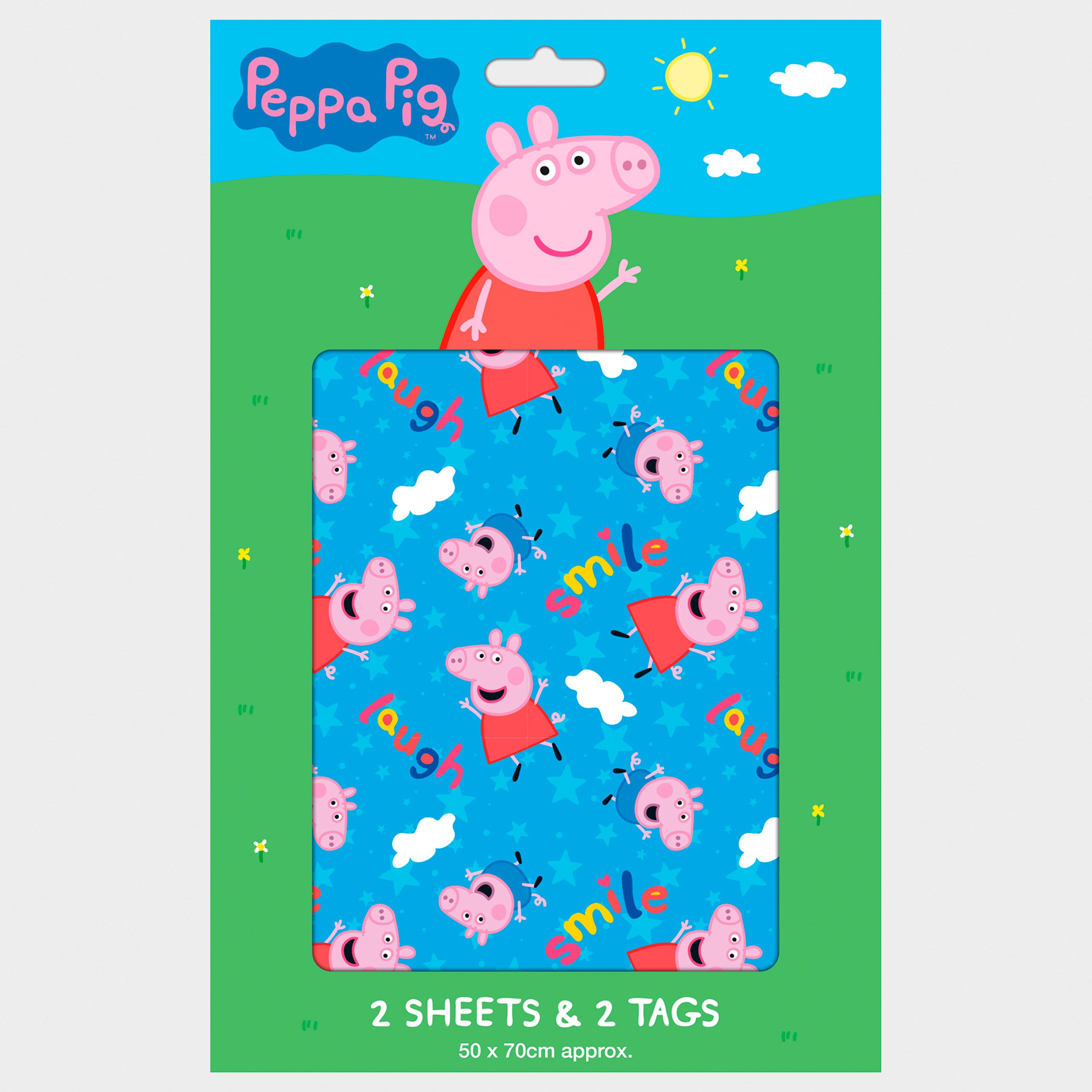 Peppa Pig Gift Wrap And Tags – Character.com