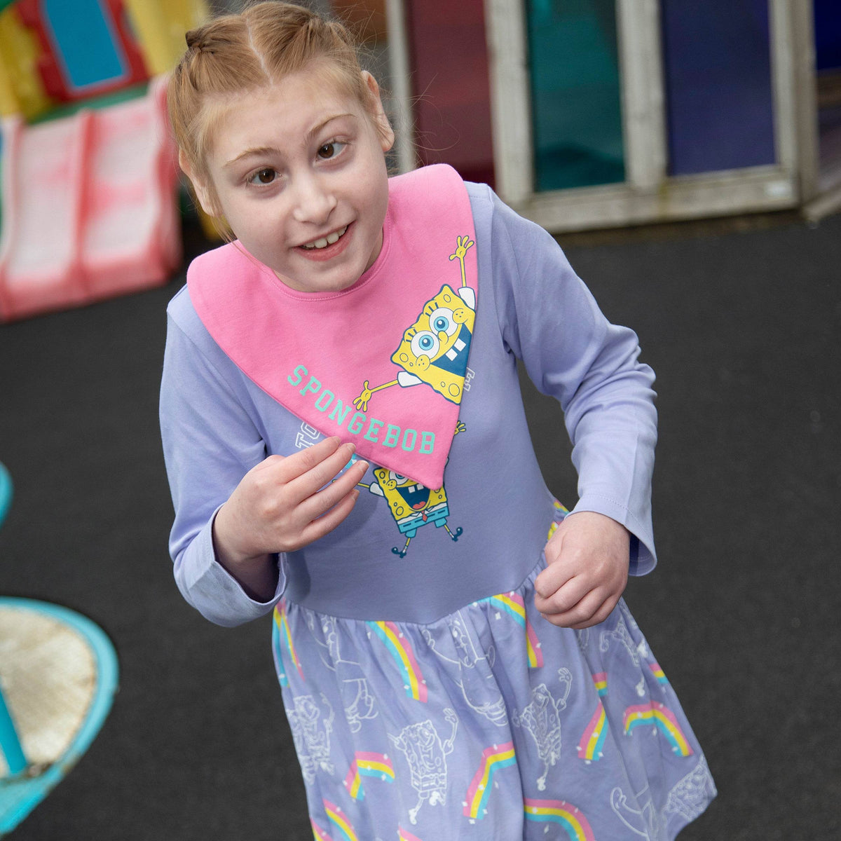 SpongeBob SquarePants Dress | Adaptive Easy Wear Girls Dress ...
